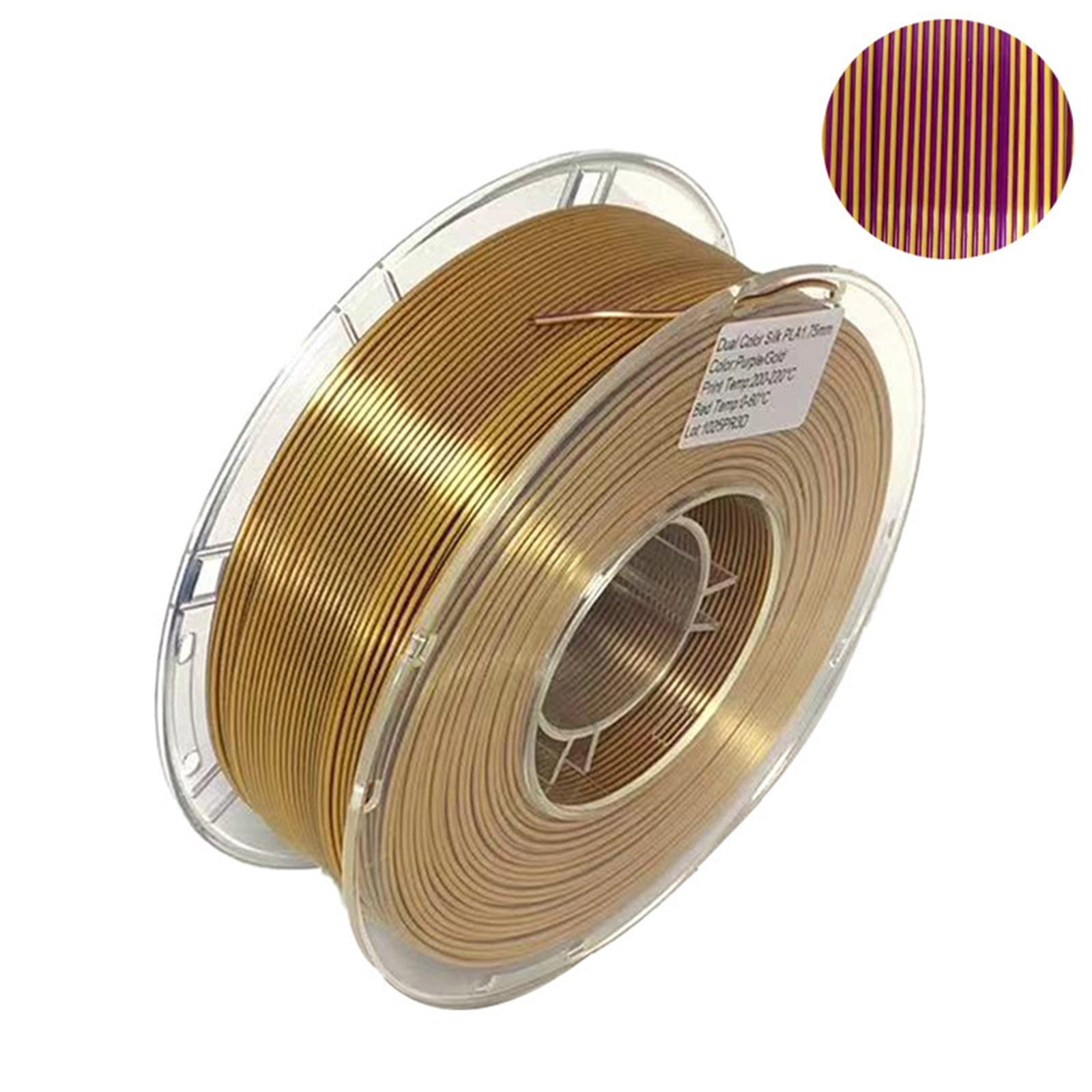 Wiepcs Clearance! 3d Printing Filament, Color Shiny Pla+ Filament 1 ...