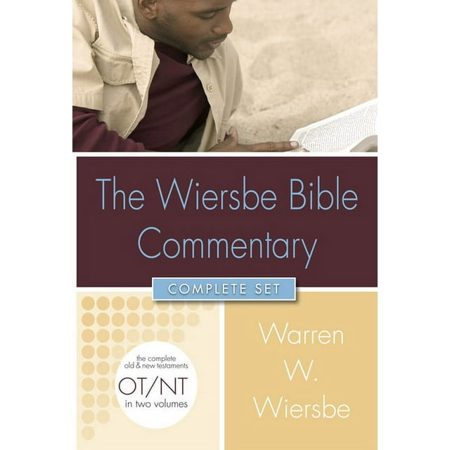 Wiersbe Bible Commentary 2 Vol Set, (Hardcover) - Walmart.com