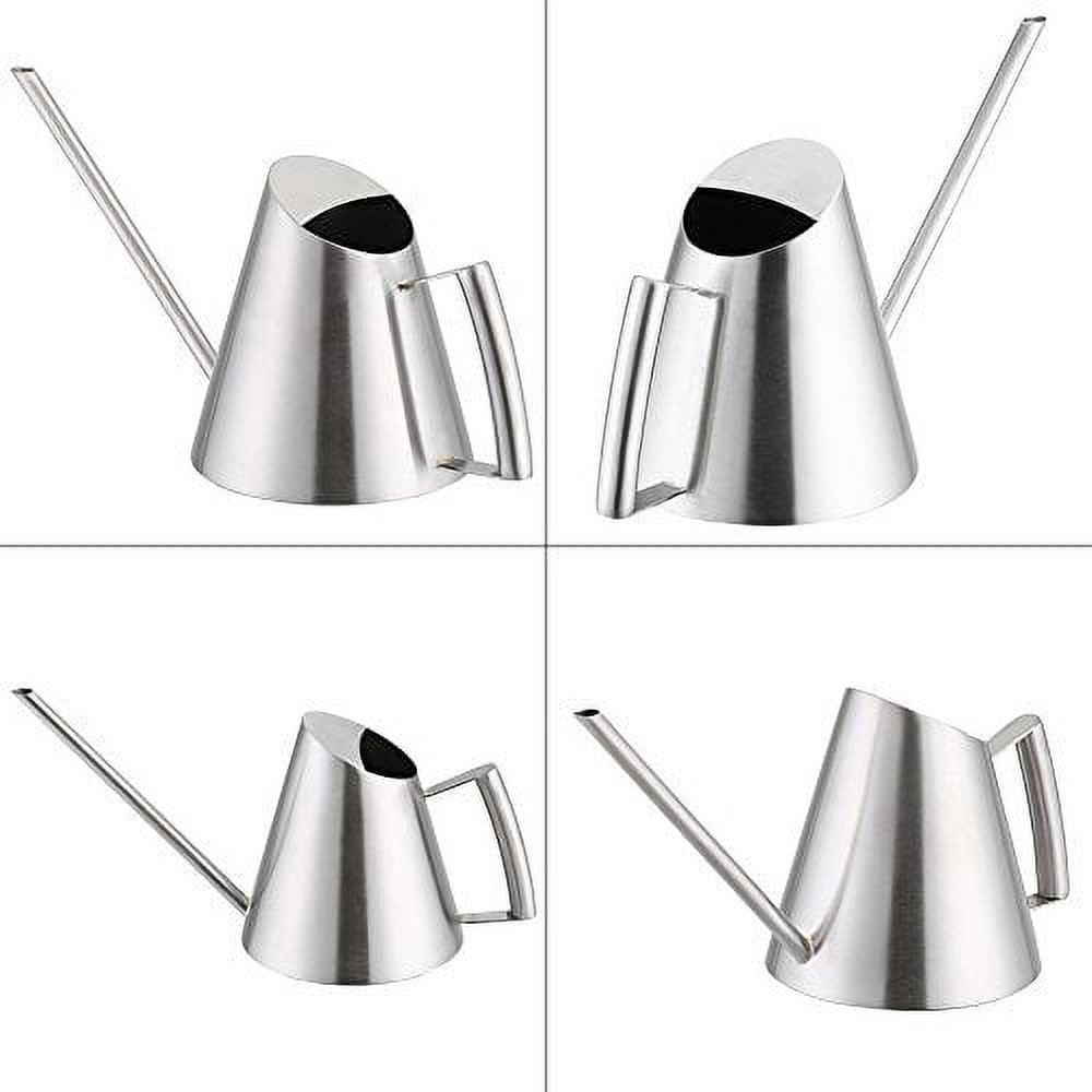 Wifehelper Stainless Steel Watering Can Modern Style Watering Pot 900ml ...