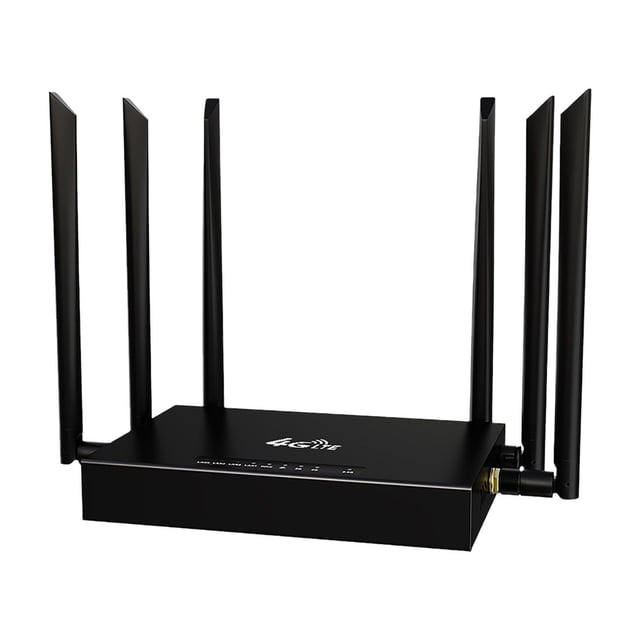 Wifi 6 Router With 6 Omnidirectional Antennas For Wireless Internet ...
