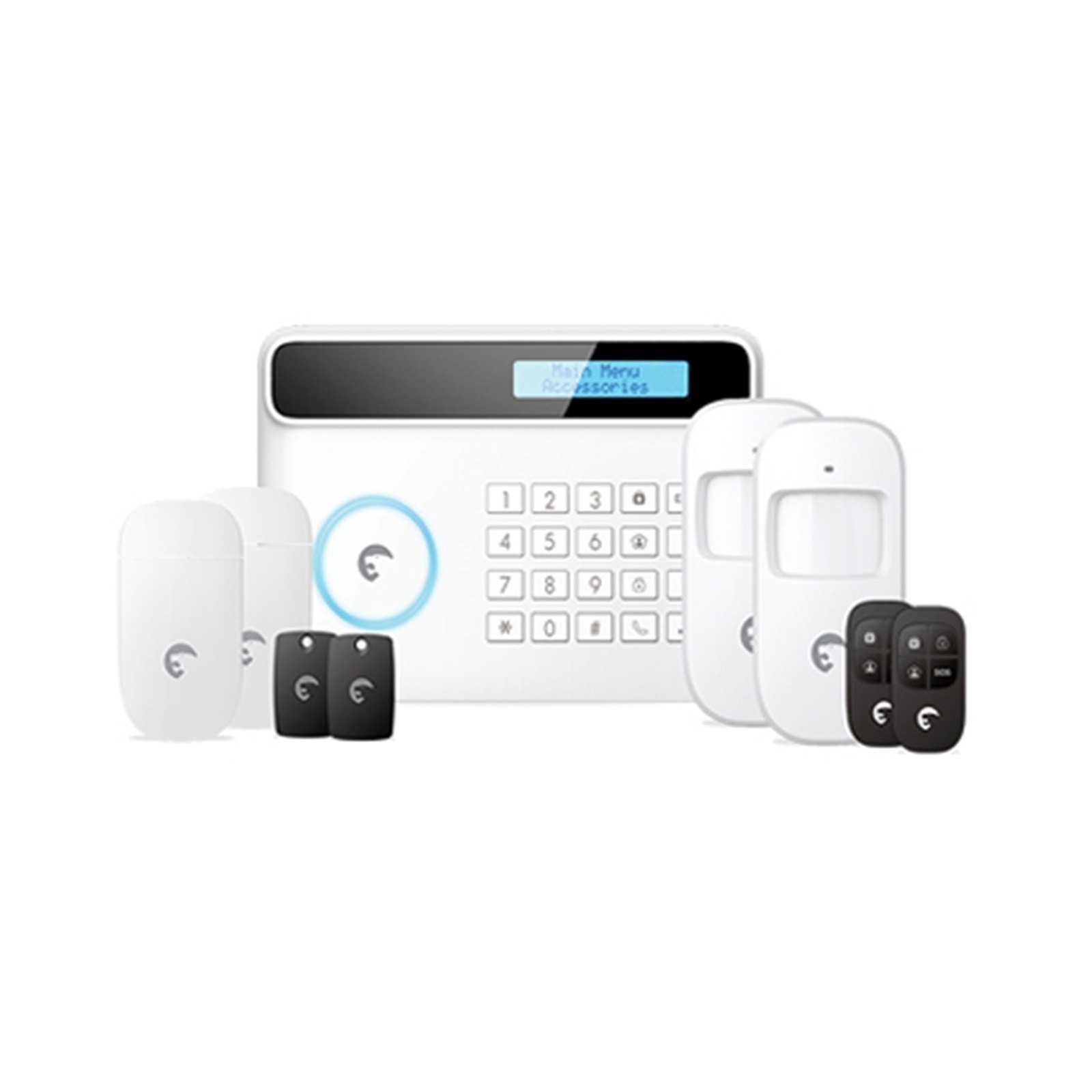 Wifi APP Control House Security System GSM SIM Card+Wifi Alarm System ...