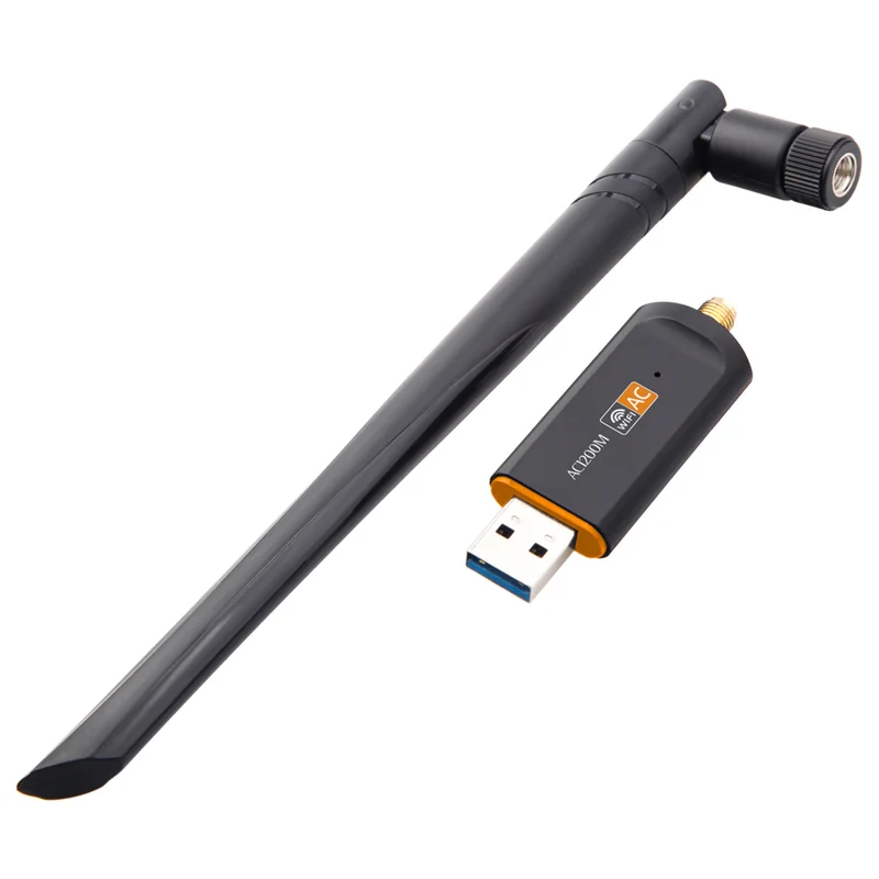 Wifi Adapter Dual Band 2.4GHz 5GHz Wifi Usb 1200Mbps Wireless WiFi ...