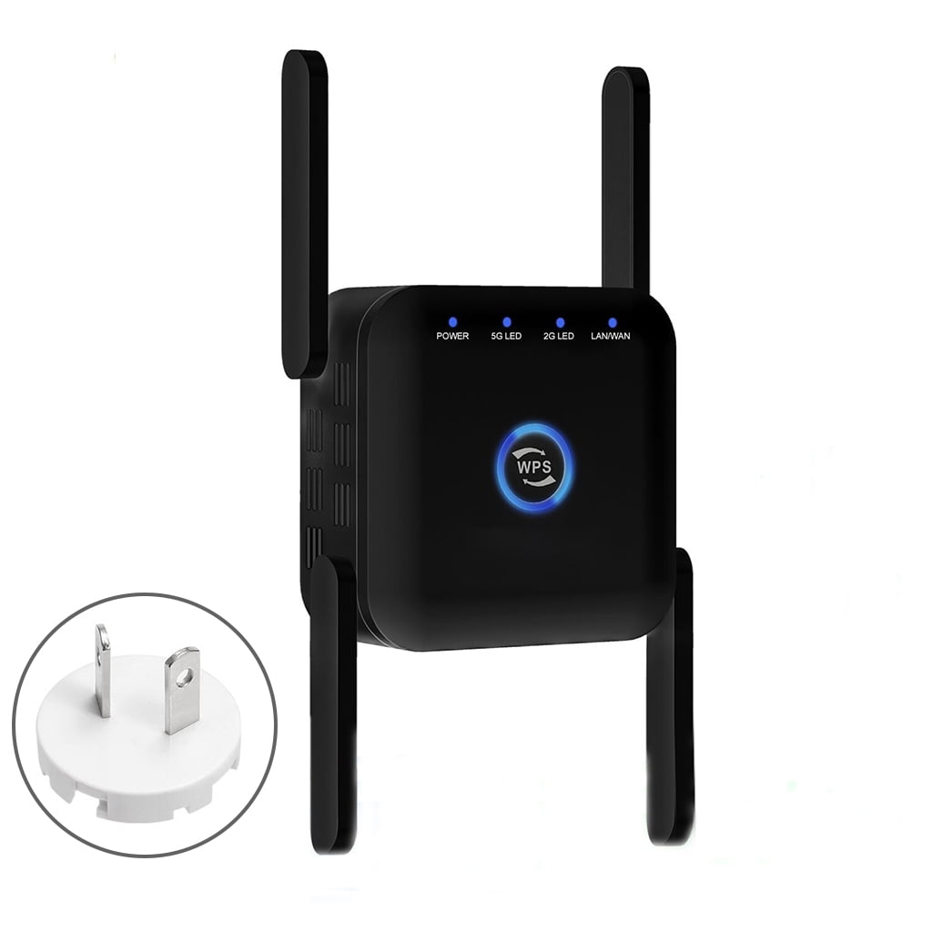 Wifi Booster Router 2.4G 5Ghz Wireless Repeater 1200M Long Range ...
