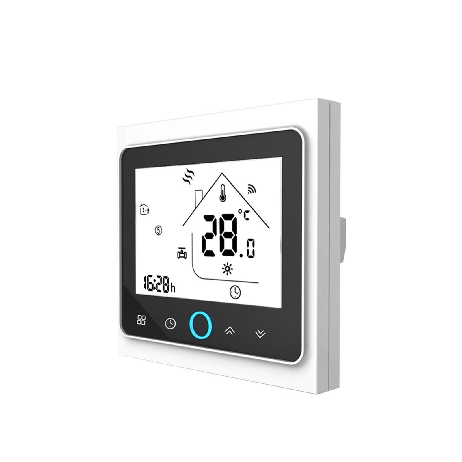 Wifi Digital Smart Thermostat,Programmable Temperature-Regulator Hand ...