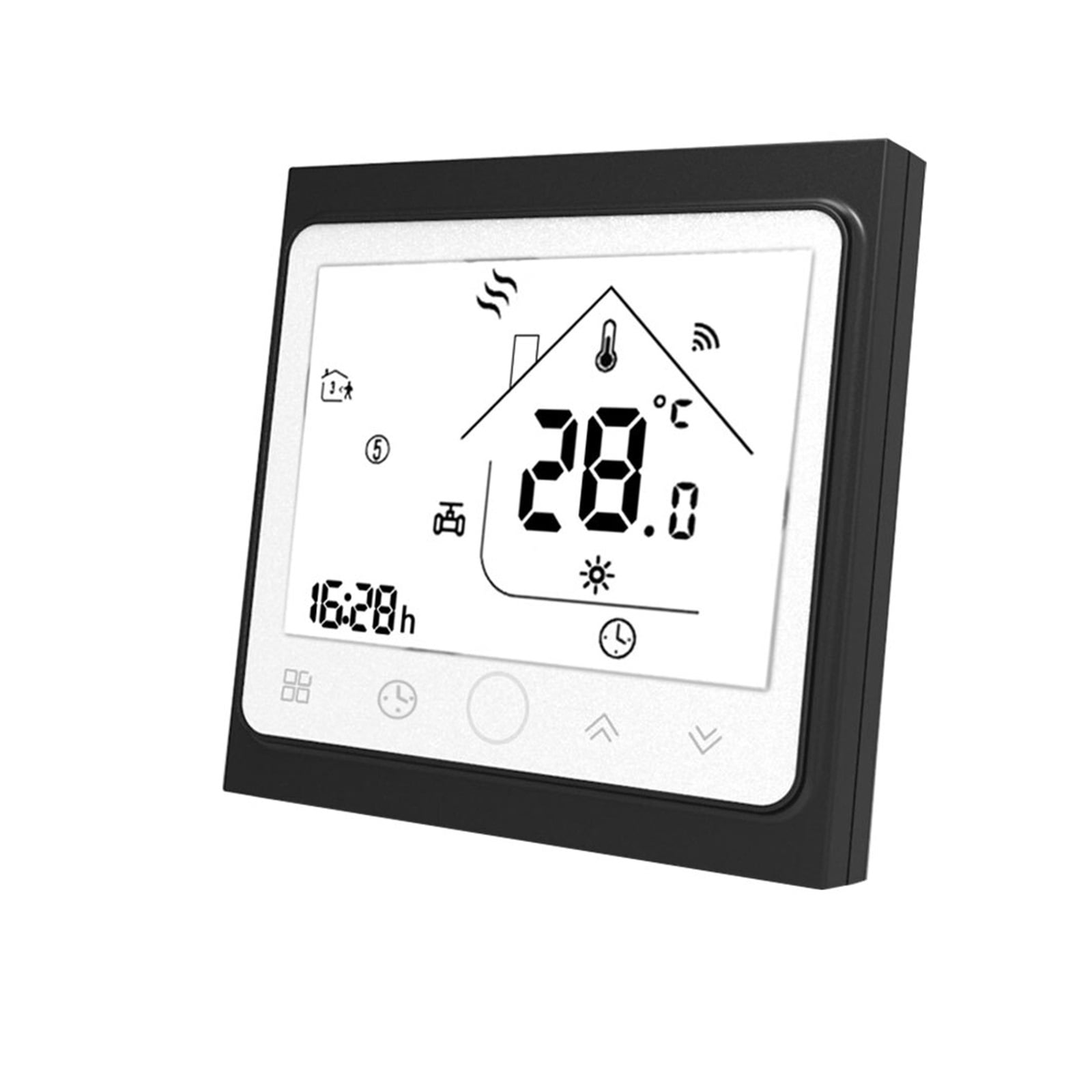 Wifi Digital Smart Thermostat,Programmable Temperature-Regulator Hand ...