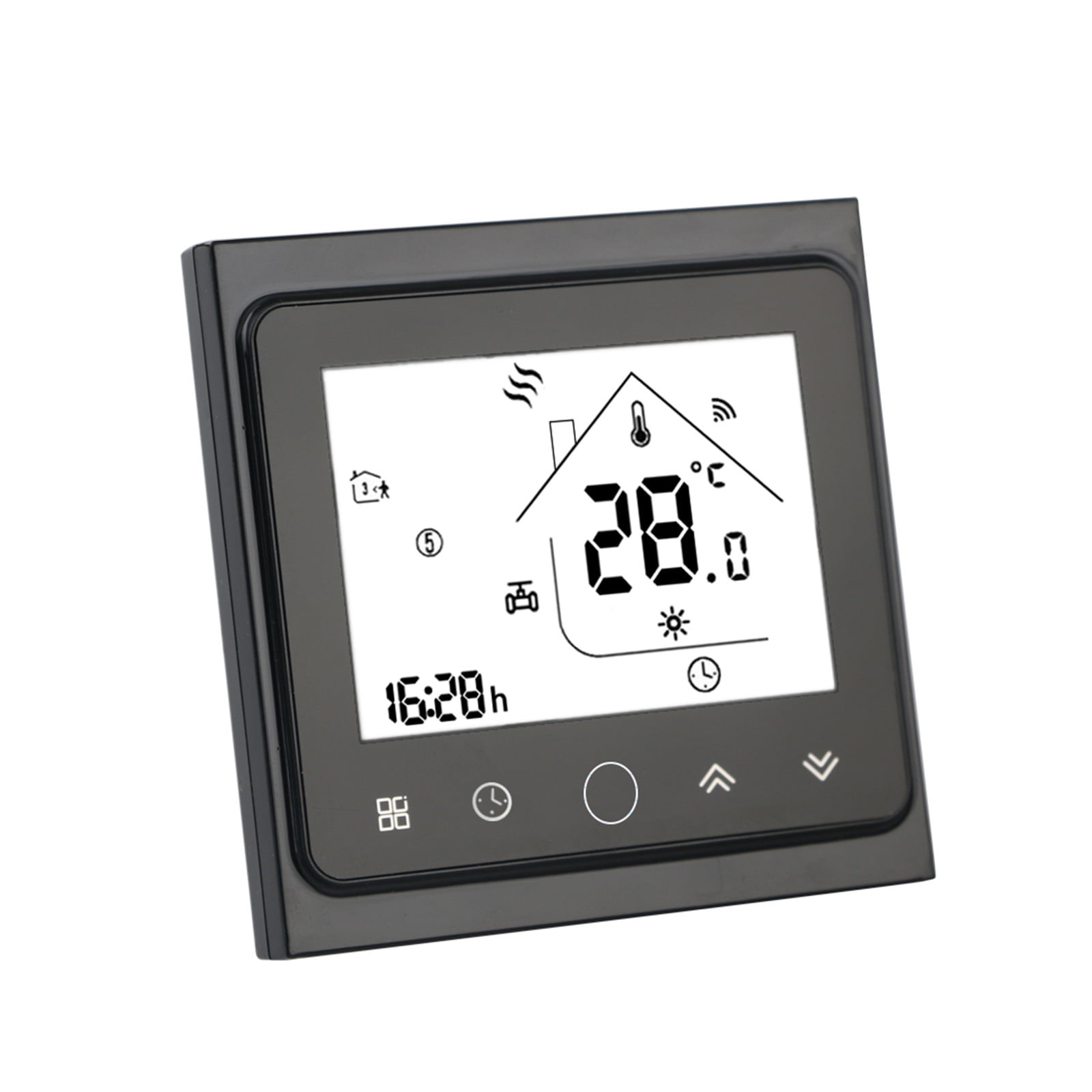 Wifi Digital Smart Thermostat,Programmable Temperature-Regulator Hand ...