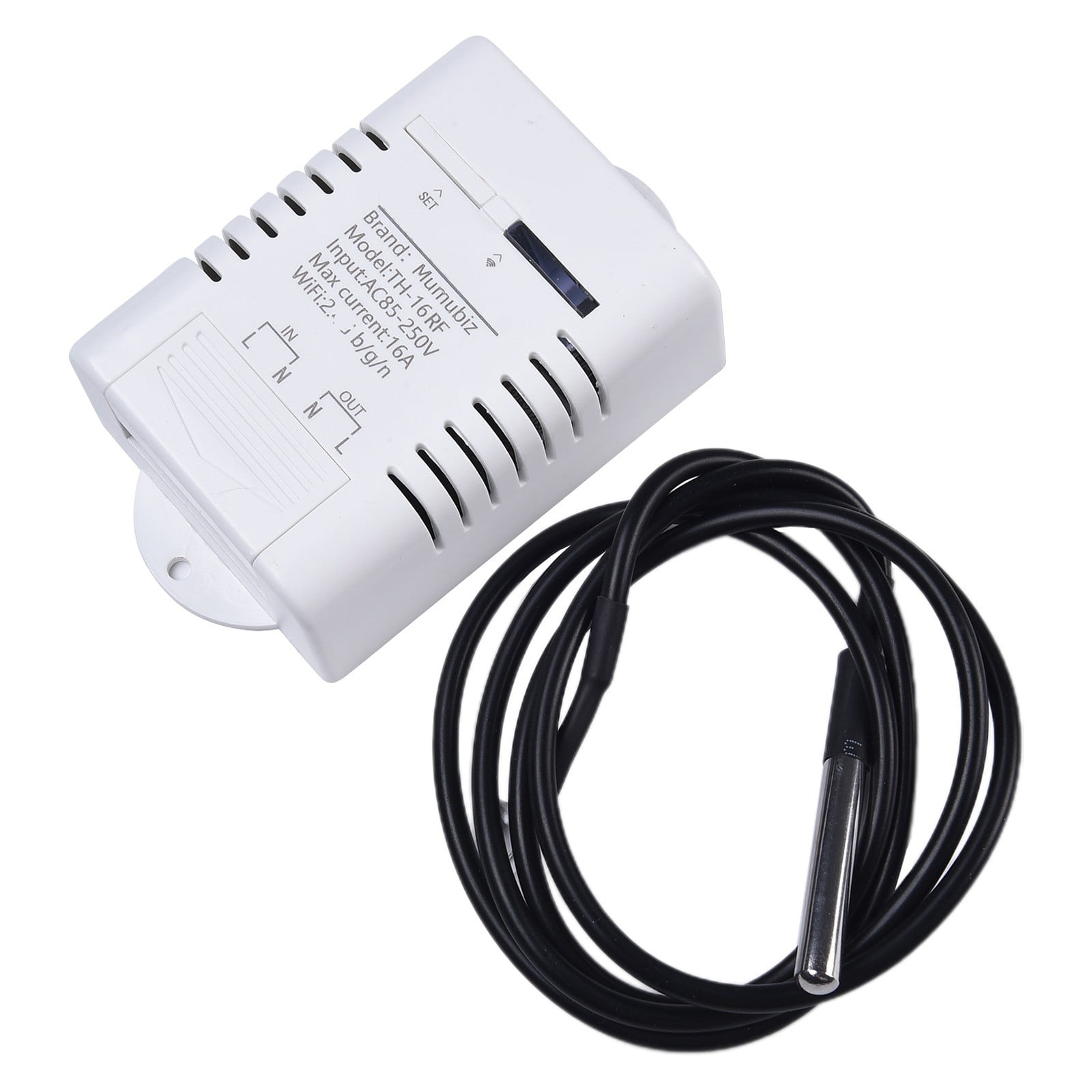 Wifi Enabled Smart Thermostat 16A 3000W Energy Consumption Monitoring ...