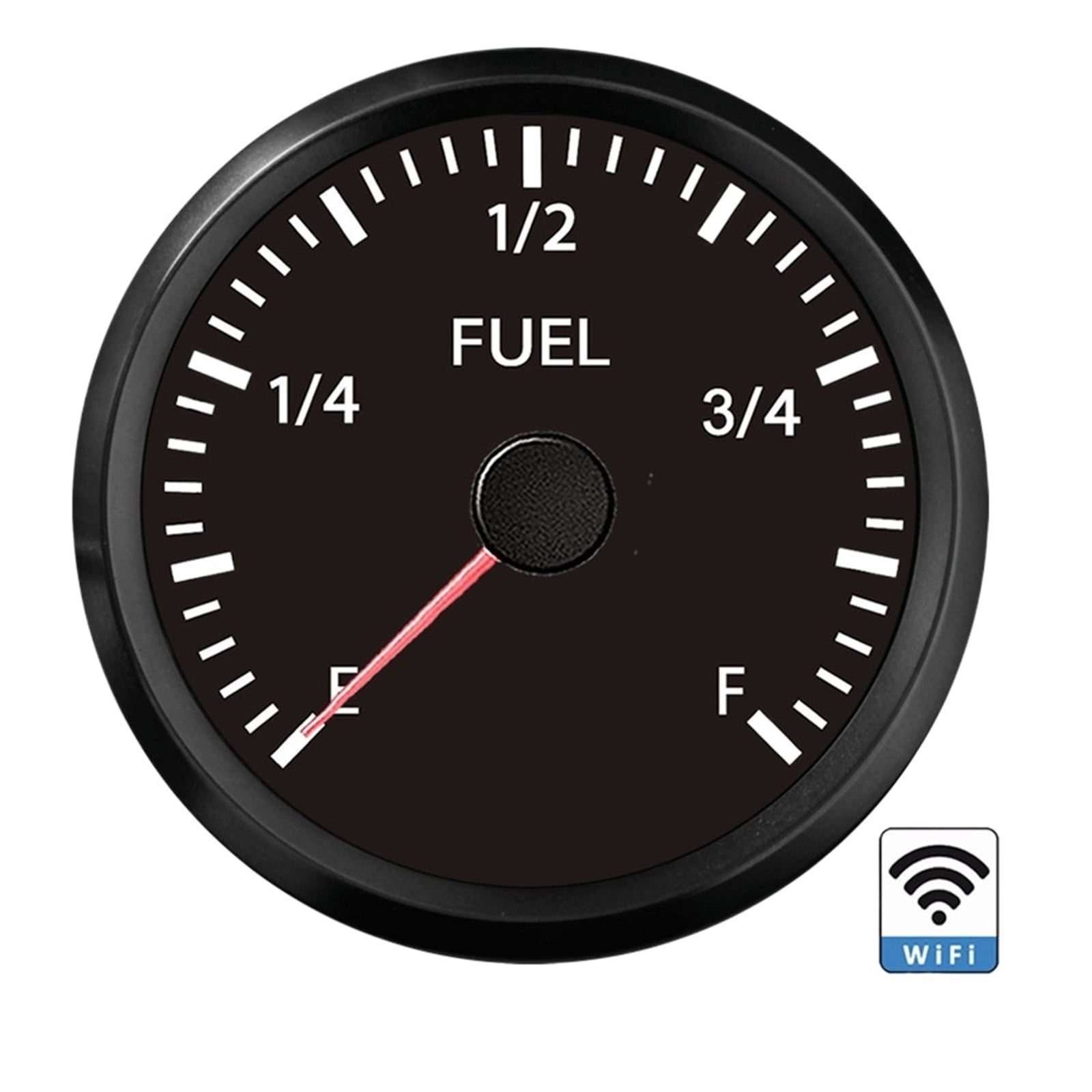 Wifi Fuel Level Gauge 0-190ohm For Fuel Float Sensor 240-33ohm 52MM ...