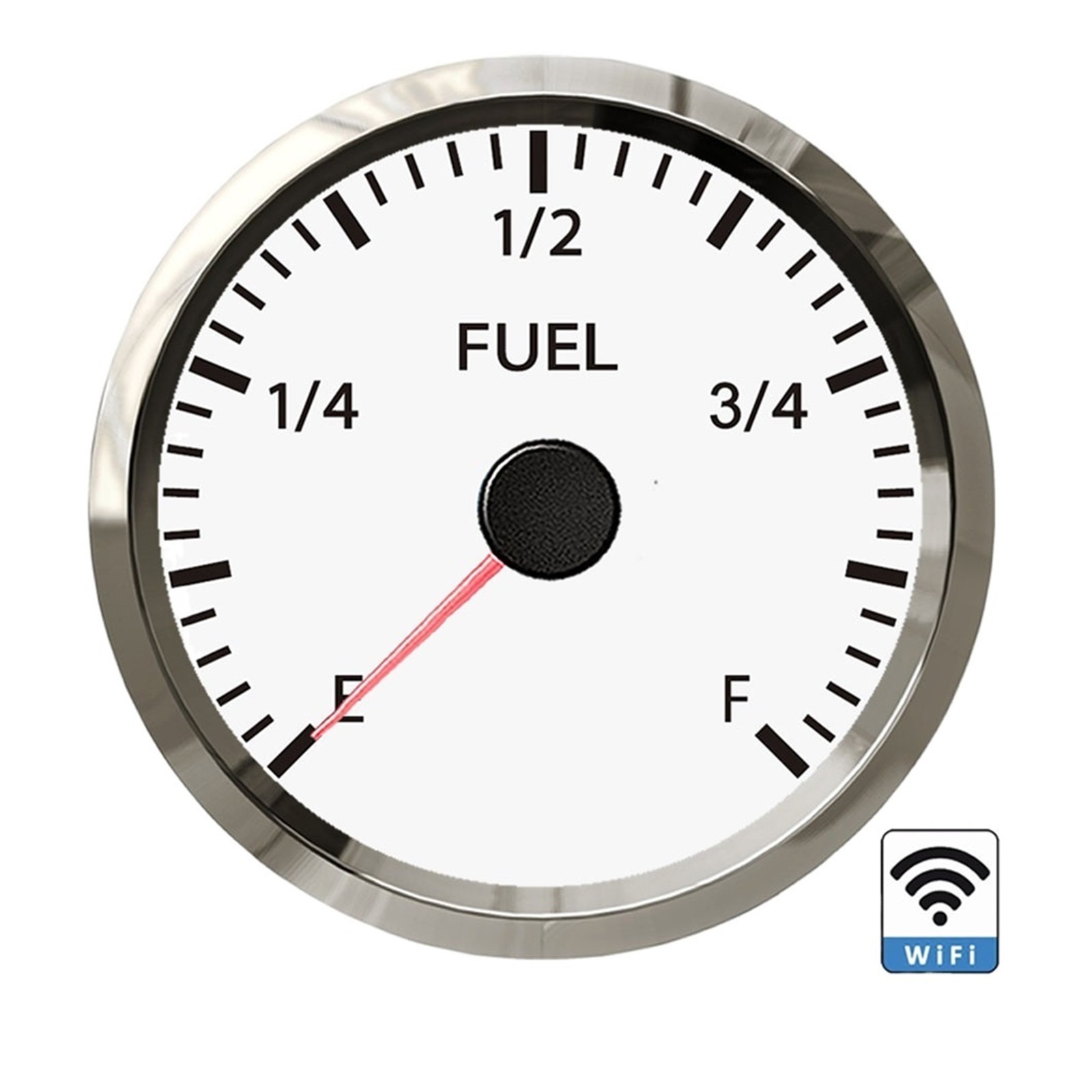 Wifi Fuel Level Gauge 0-190ohm For Fuel Float Sensor 240-33ohm 52MM ...