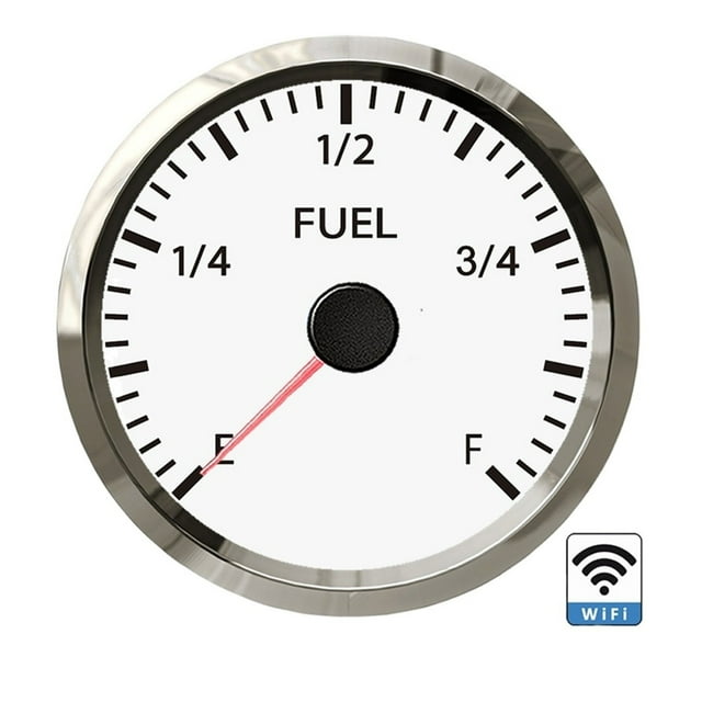 Wifi Fuel Level Gauge 0-190ohm For Fuel Float Sensor 240-33ohm 52MM Fuel Level Gauge Oil Level ...
