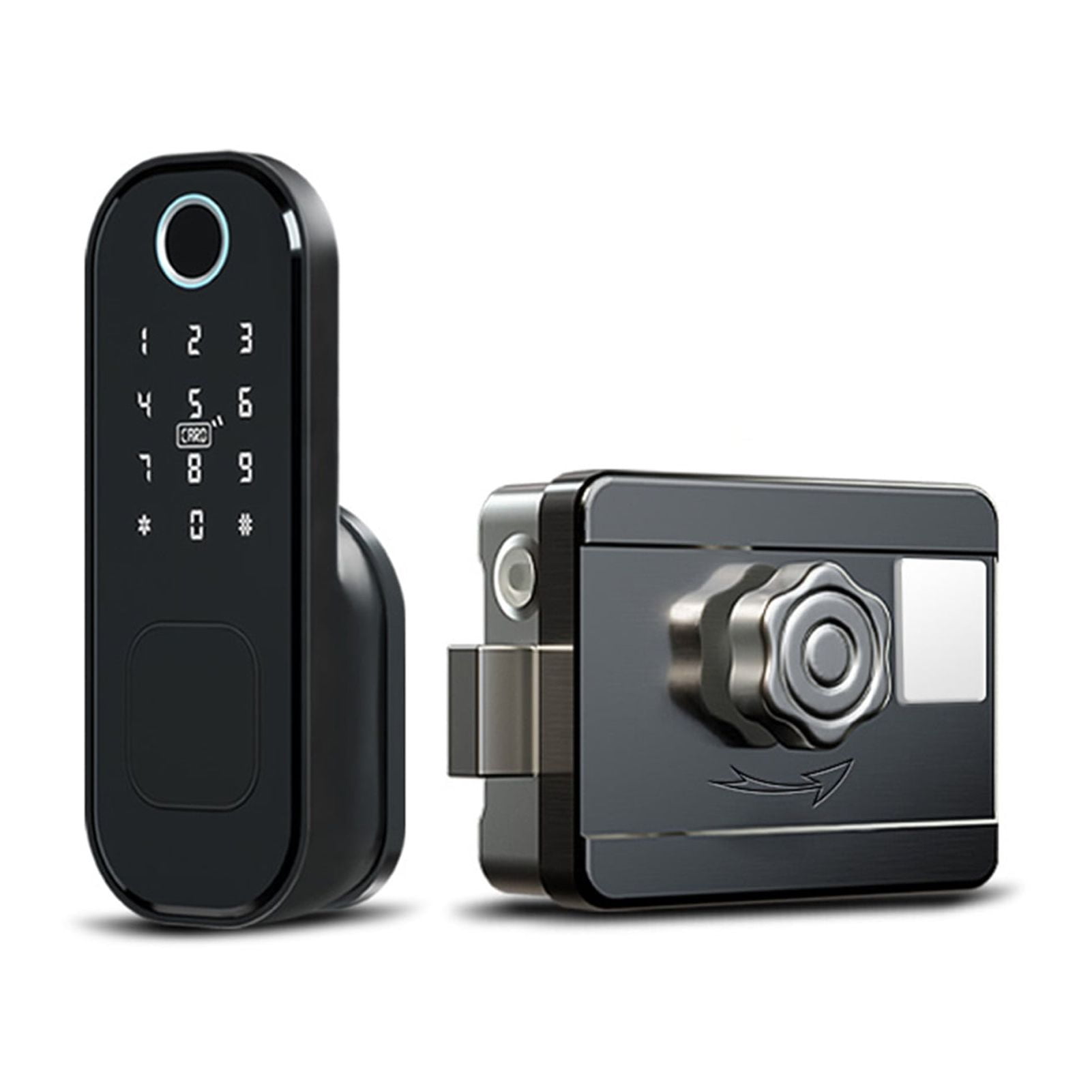 Wifi Gate Remote Control Smart Door Lock Fingerprint Security Rfid Door ...