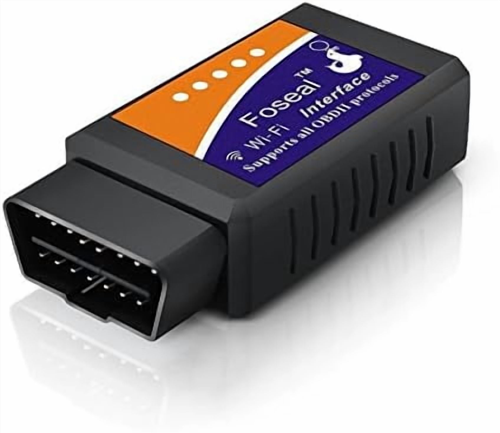 Wifi OBD2 Scanner, Car Code Reader Check Engine Light Diagnostic Scan Tool for iOS and Android ...