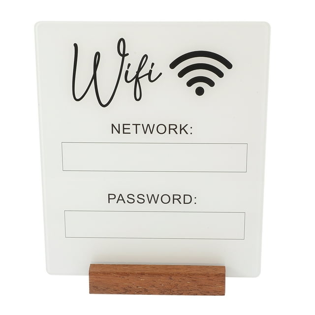 Wifi Password Sign WiFi Acrylic Sign WiFi Sign WiFi Board WiFi Password ...