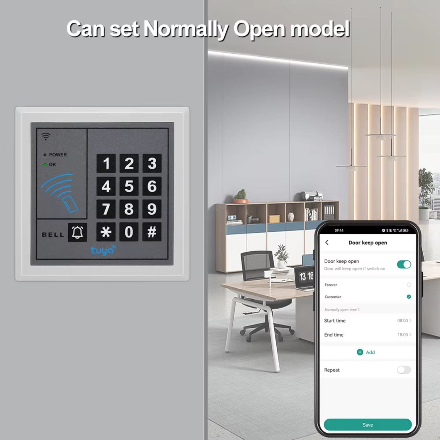 Wifi RFID Keypad Door Access Control System Kit with Strike Locks Smart ...