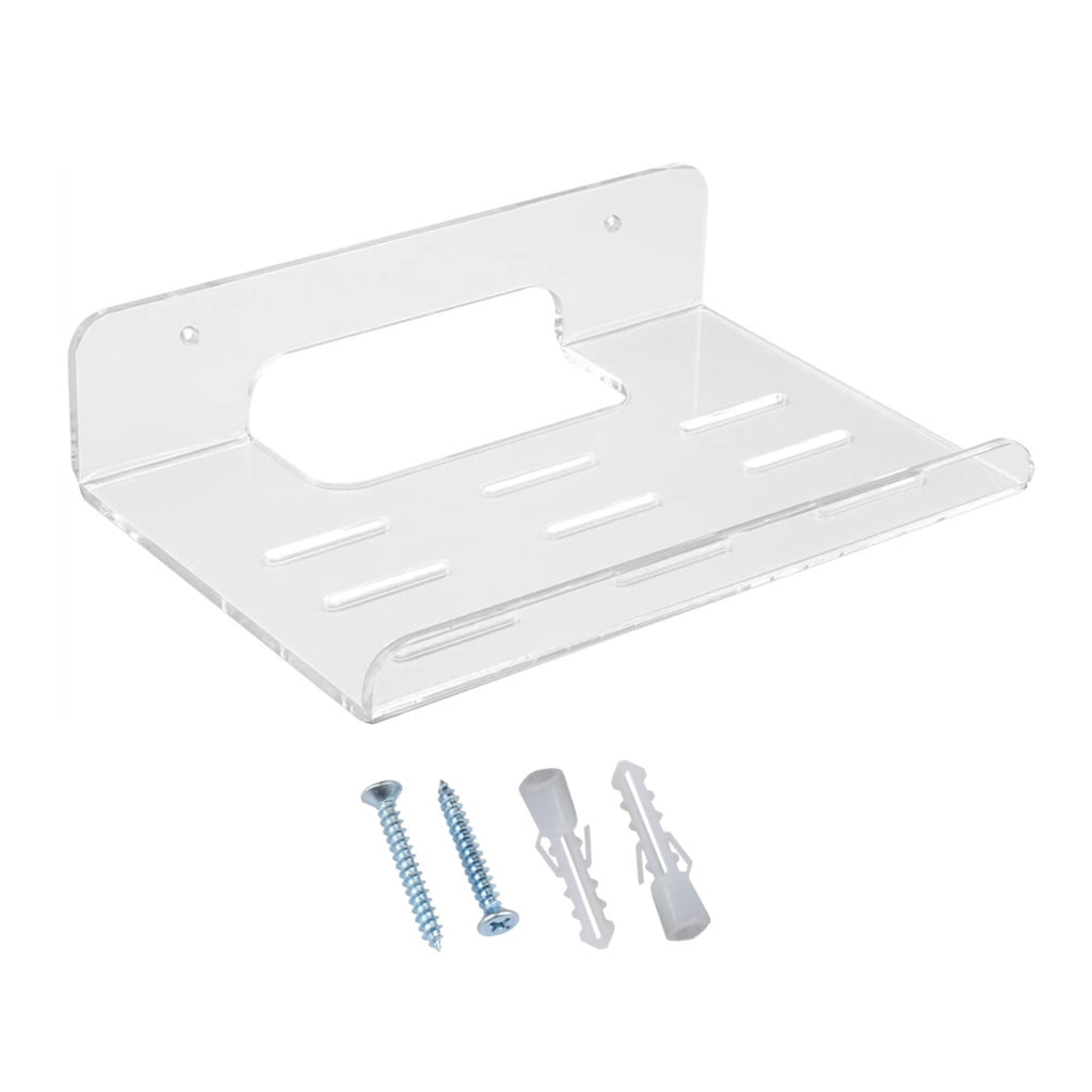 Wifi Router Storage Rack Wall Mount Holder for Home Bedroom Living Room ...