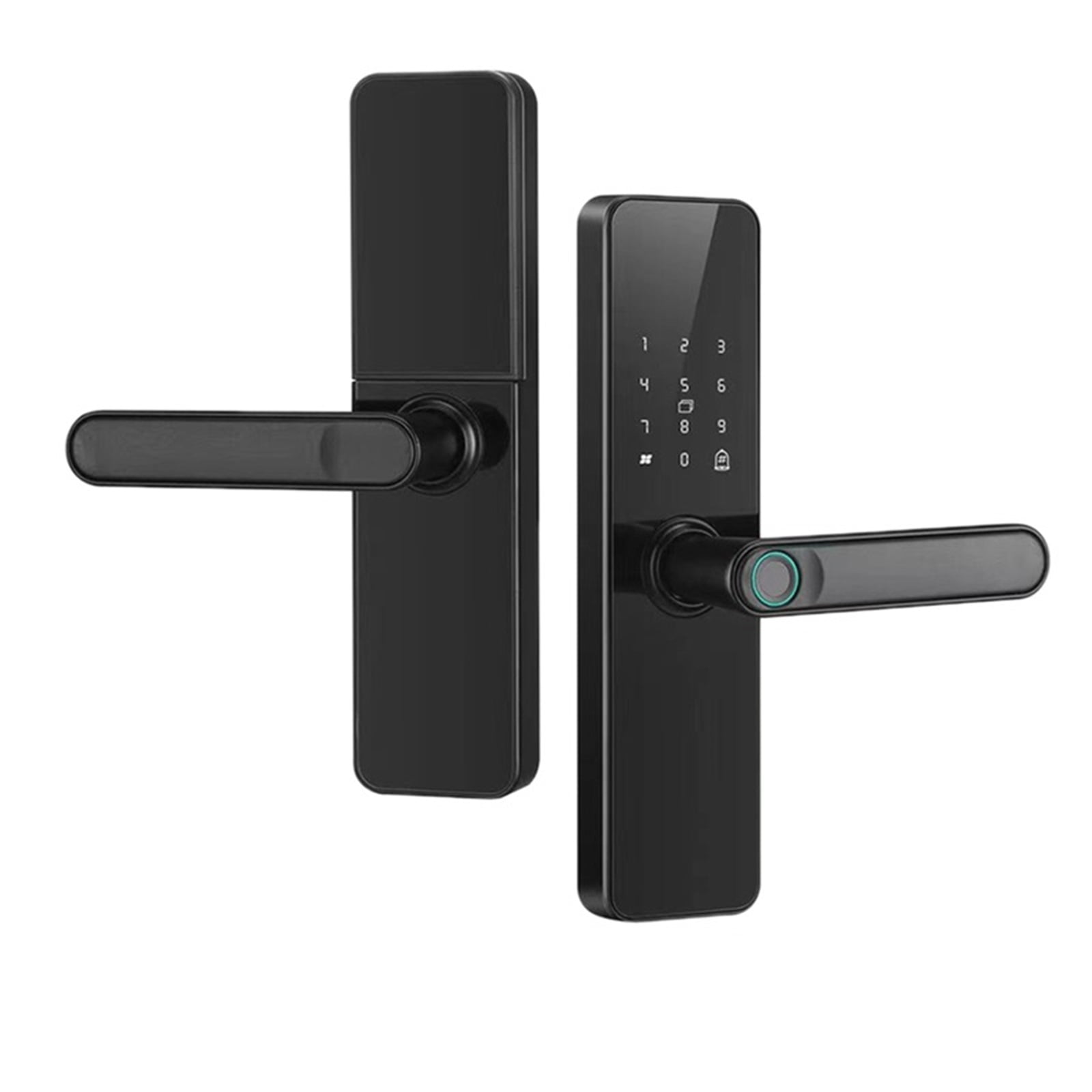 Wifi Smart Door Lock With Handle Fingerprint Door Lock Remote Control ...