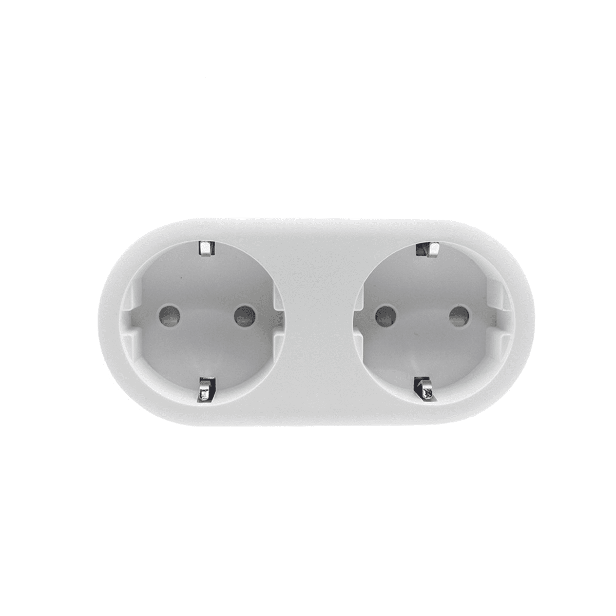 Wifi Smart Dual Socket Switch Plug Dual Socket EU Adapter Tuya Smart ...