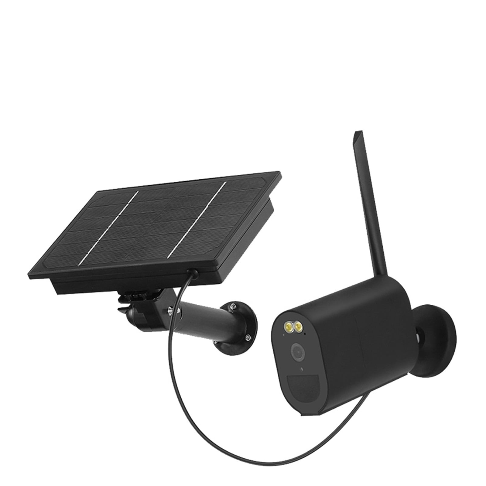 Wifi Solar Panel Security Camera Outdoor Cam Bullet PIR CCTV Night ...