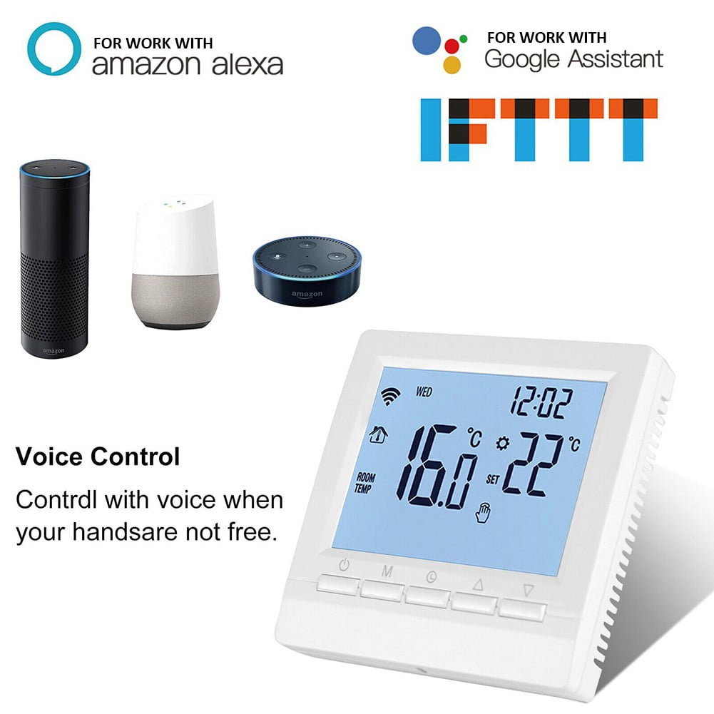 Wifi Thermostat Digital Wifi Room Temperature Controller Lcd Room Floor ...