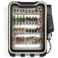 Wifreo Fly Fishing Flies Assortment with Waterproof Fly Box, 40pcs Dry ...