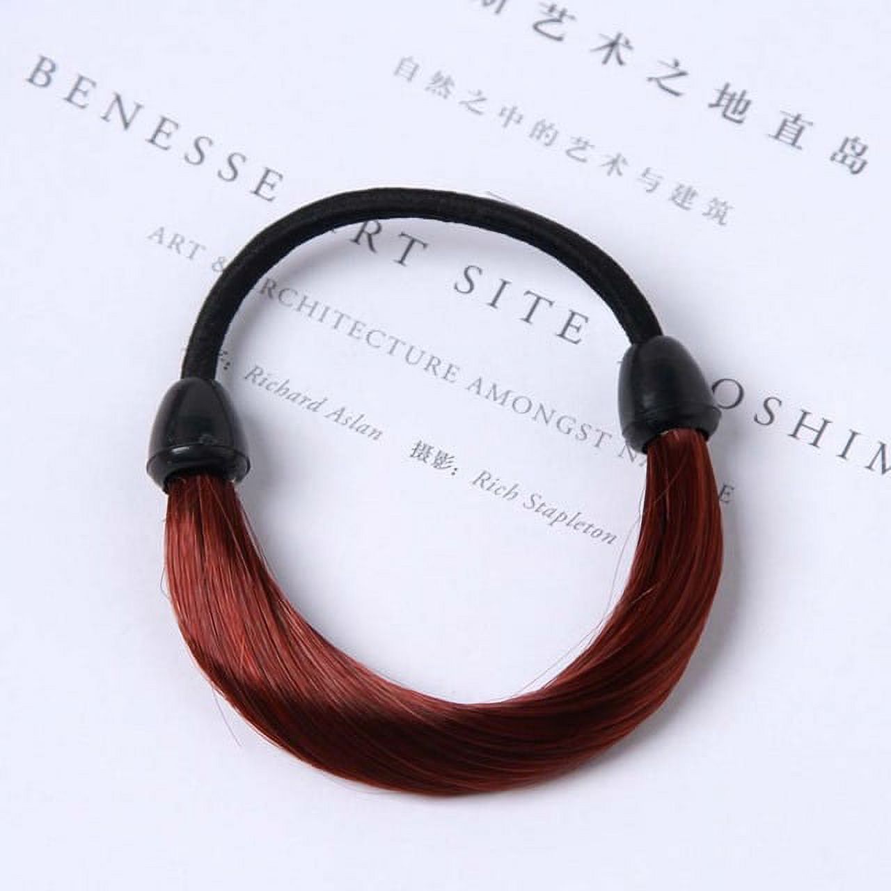 Wig Braided Hair Band for Women Pigtail Type Rubber Bands Korean Hair ...