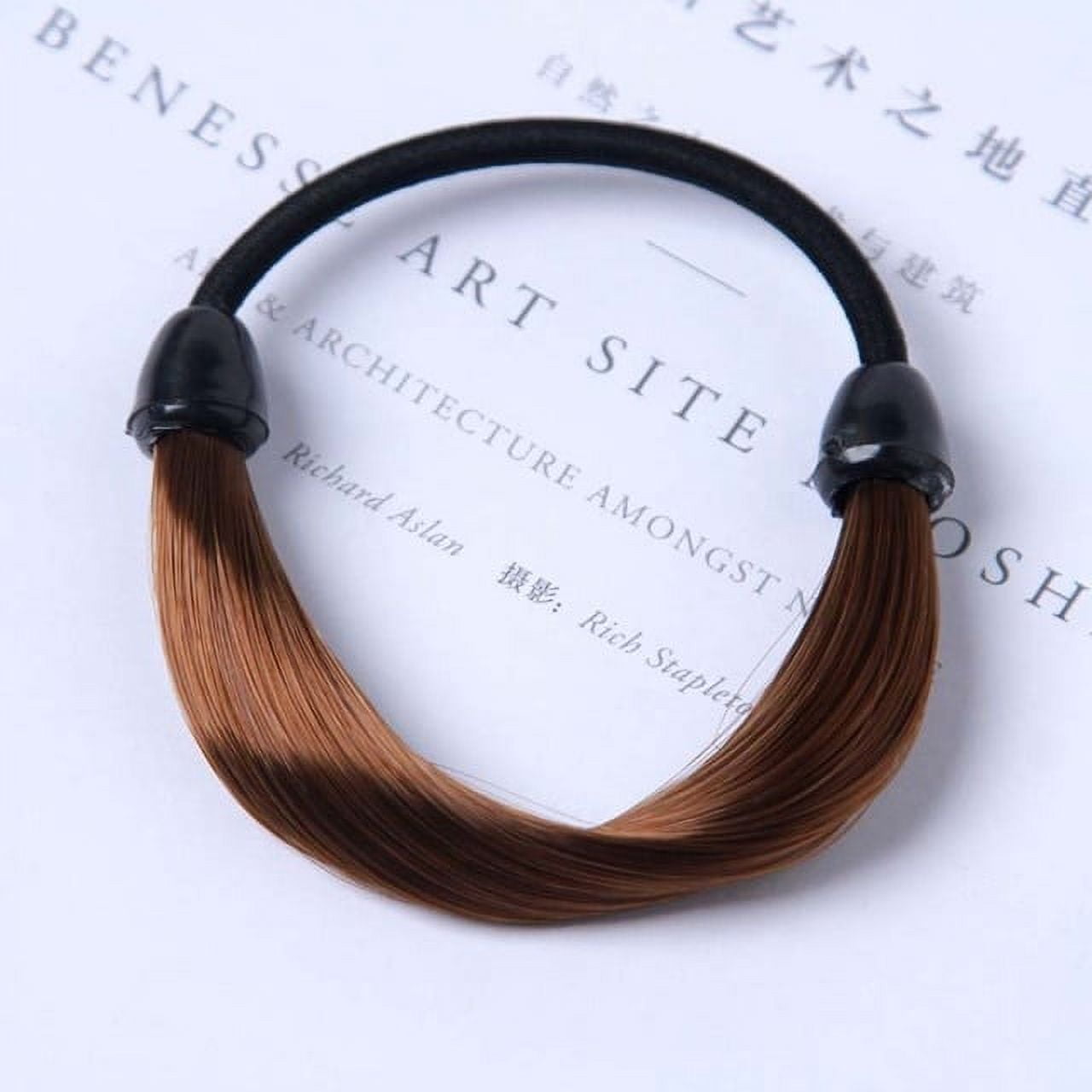 Wig Braided Hair Band for Women Pigtail Type Rubber Bands Korean Hair ...
