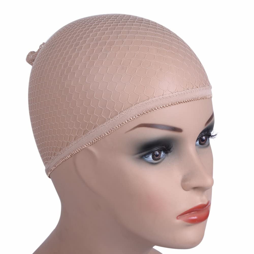 Wig Cap For Lace Front Wig 6 Pcs Mesh Wig Caps For Women Mesh Open End ...