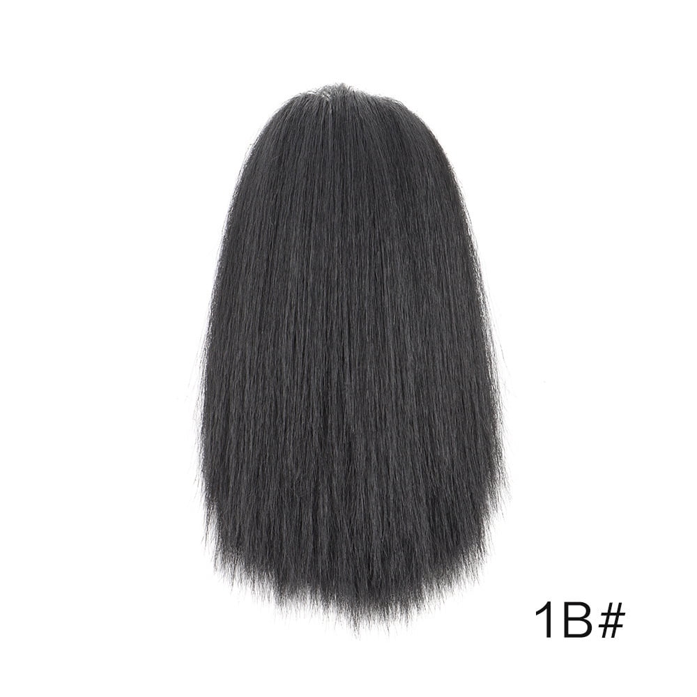 Wig Female Short Hair Exploding Head Wig Ponytail, Fluffy Curly ...