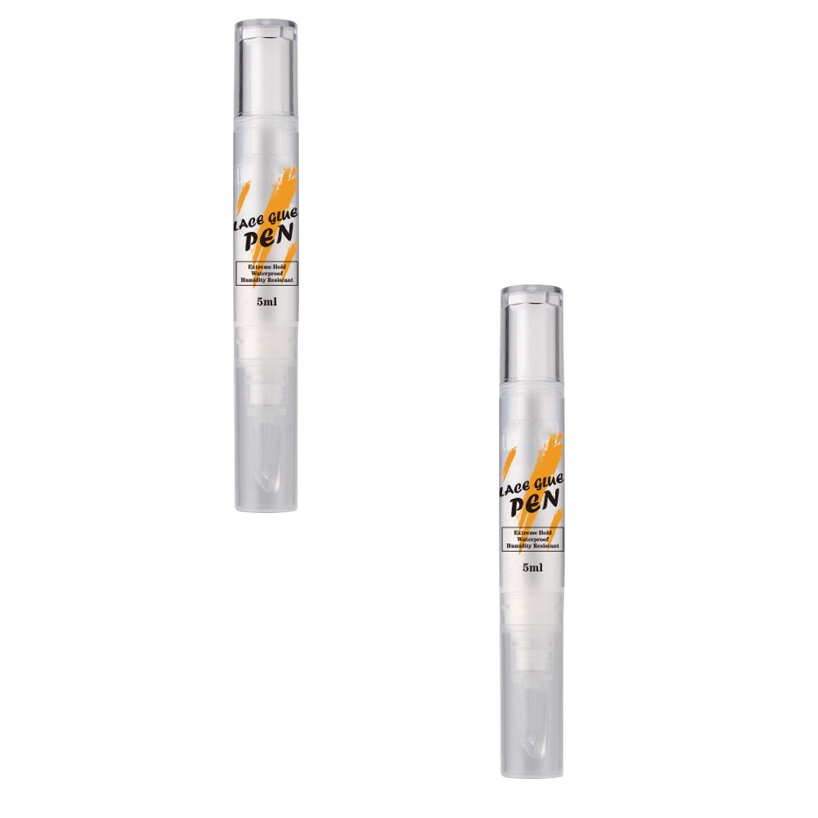 Wig Glue Pen Swivel White Glue Lace Head Cover Glue Pen For Light Of ...