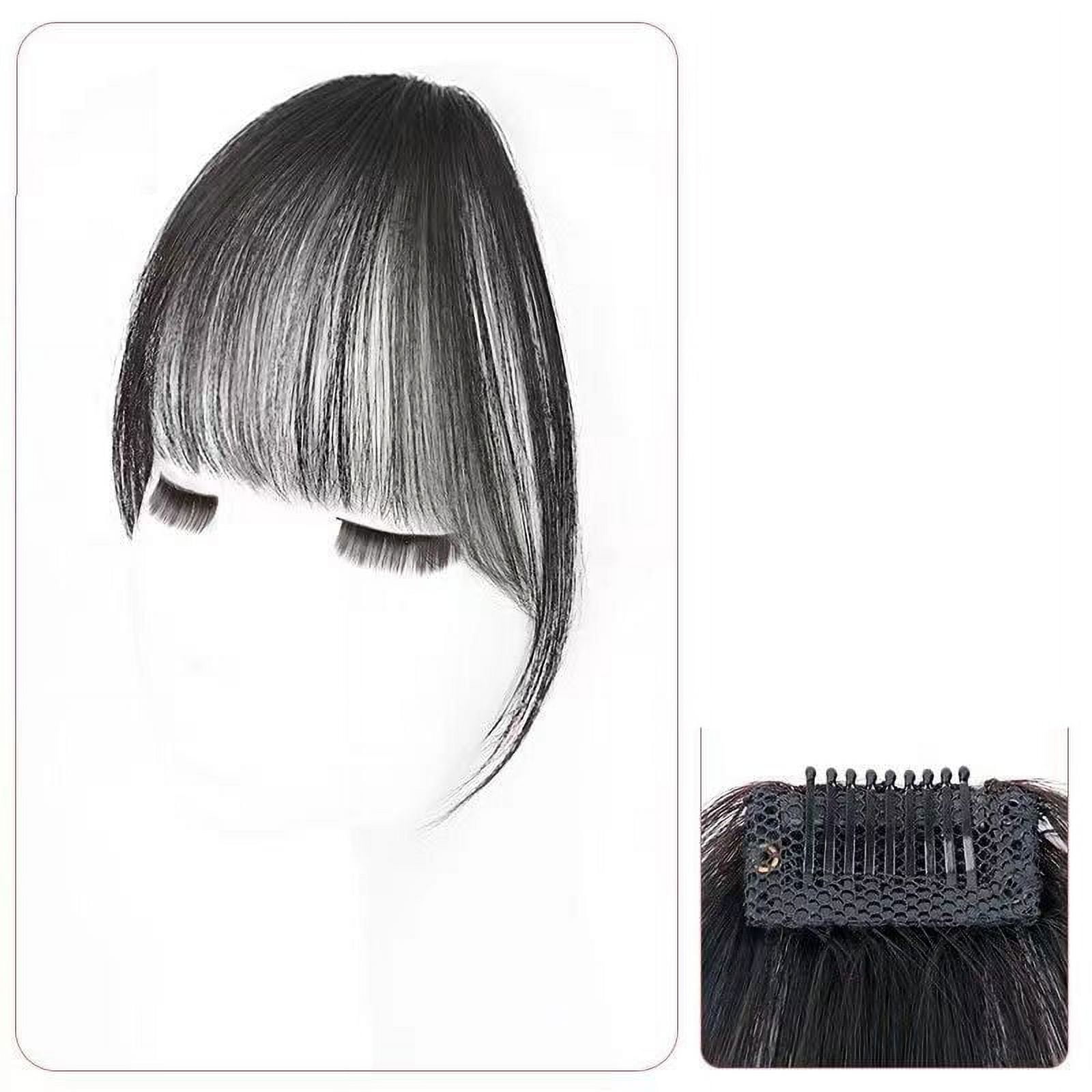 Wig Headband Air Bangs Natural Invisible Straight Bangs Seamless ...