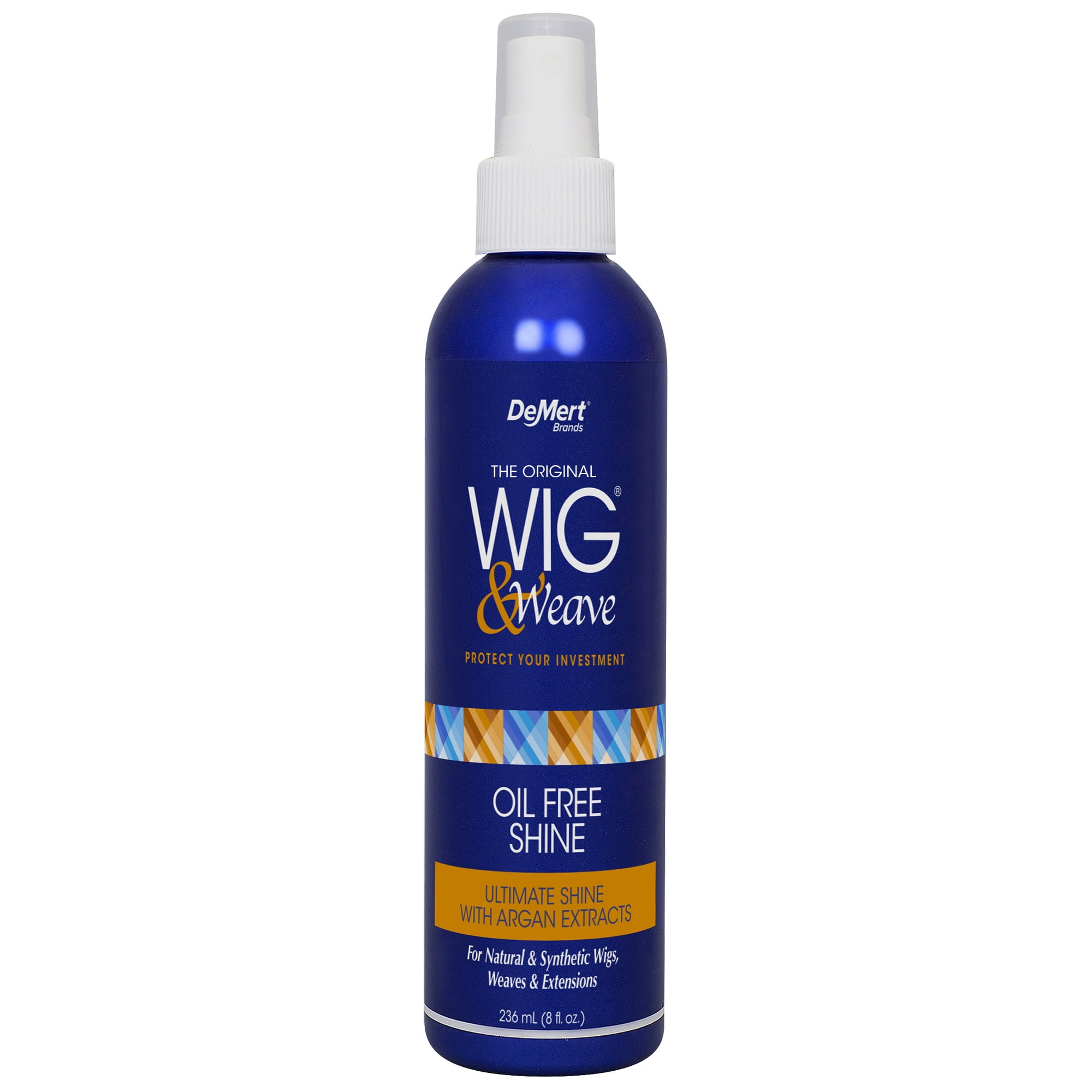 Wig & Weave Curly Sheen Conditioning Spray with Argan Extracts, Natural ...