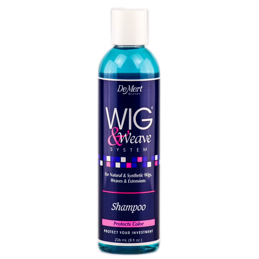 Wig & Weave System Wig Shampoo for Natural and Synthetic Hair, 8 oz ...