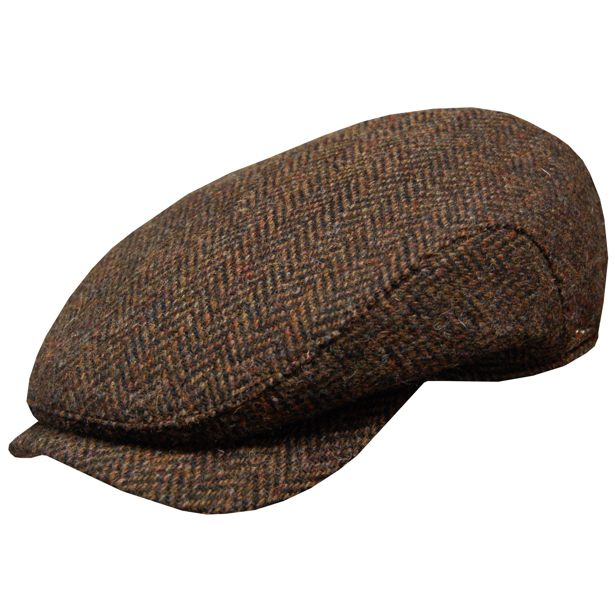 Wigens Hans Ivy Style Harris Tweed Cap with Earlaps - Walmart.com