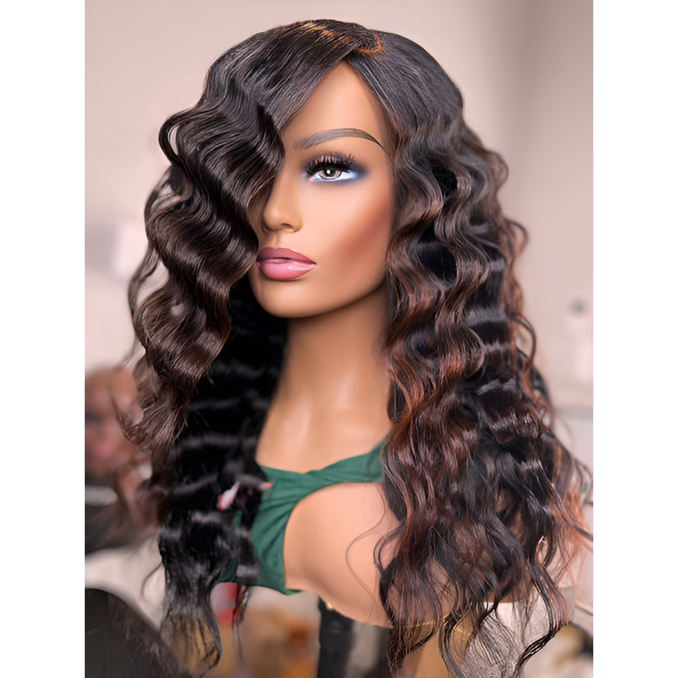 Wigginit Posh Curved Highlighted - Walmart.com