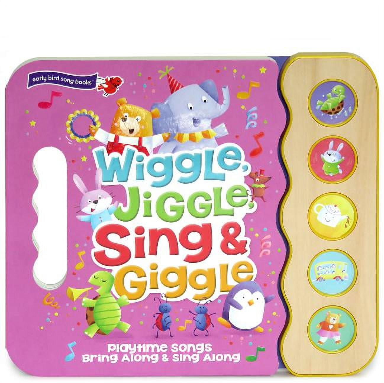 Wiggle Jiggle Sing and Giggle (Board Book) - Walmart.com