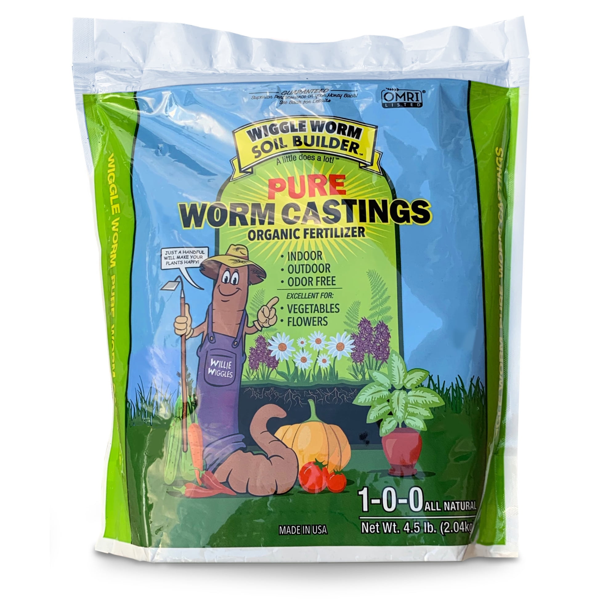 Wiggle Worm Soil Builder™: Organic Earthworm Castings Fertilizer for ...