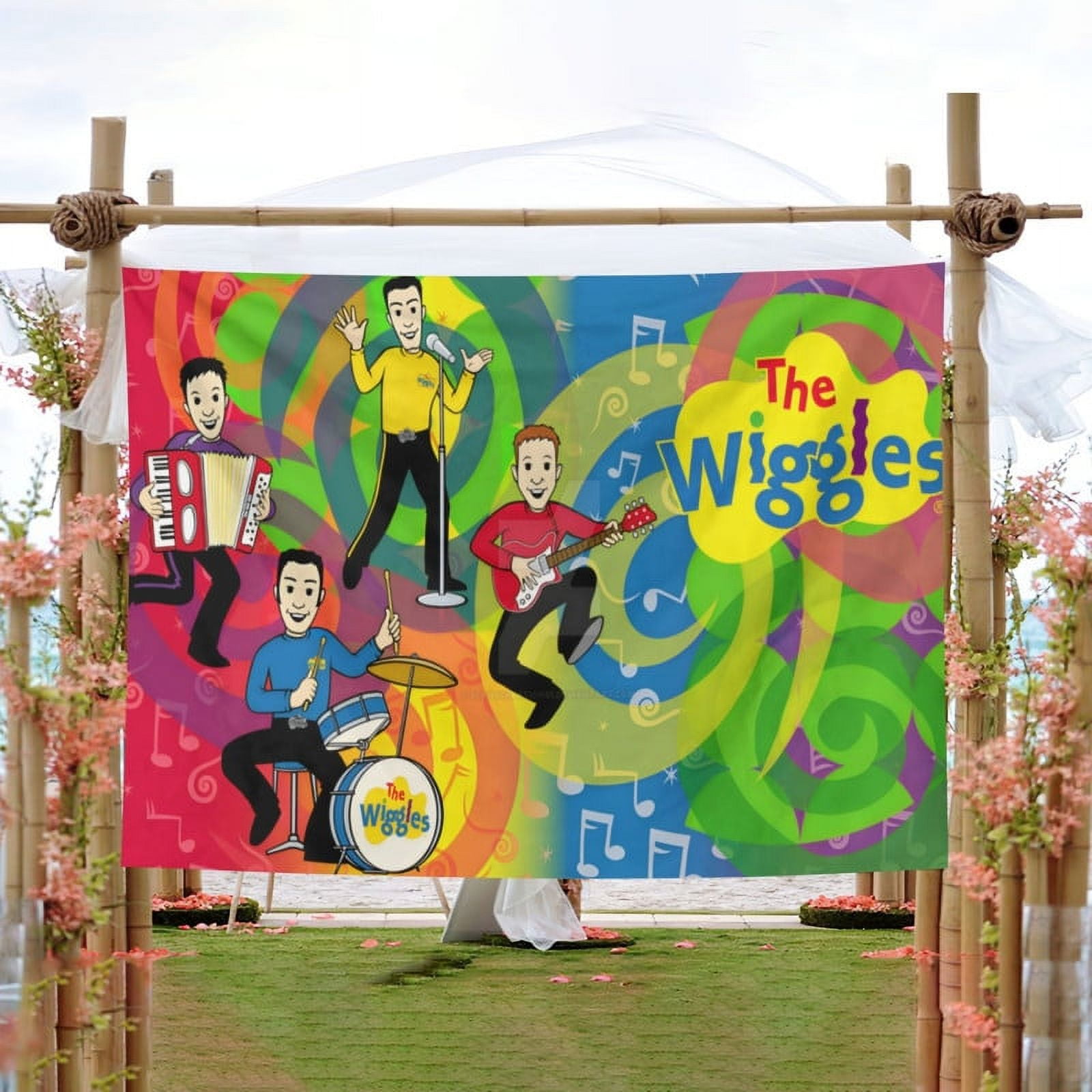 Wiggles Tapestry Gift Wall Hanging Backdrop for Room Bedroom Girls Or ...