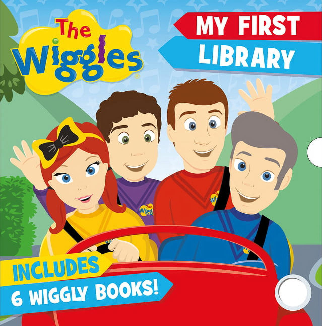 Wiggles The Wiggles: My First Library: Includes 6 Wiggly Books ...