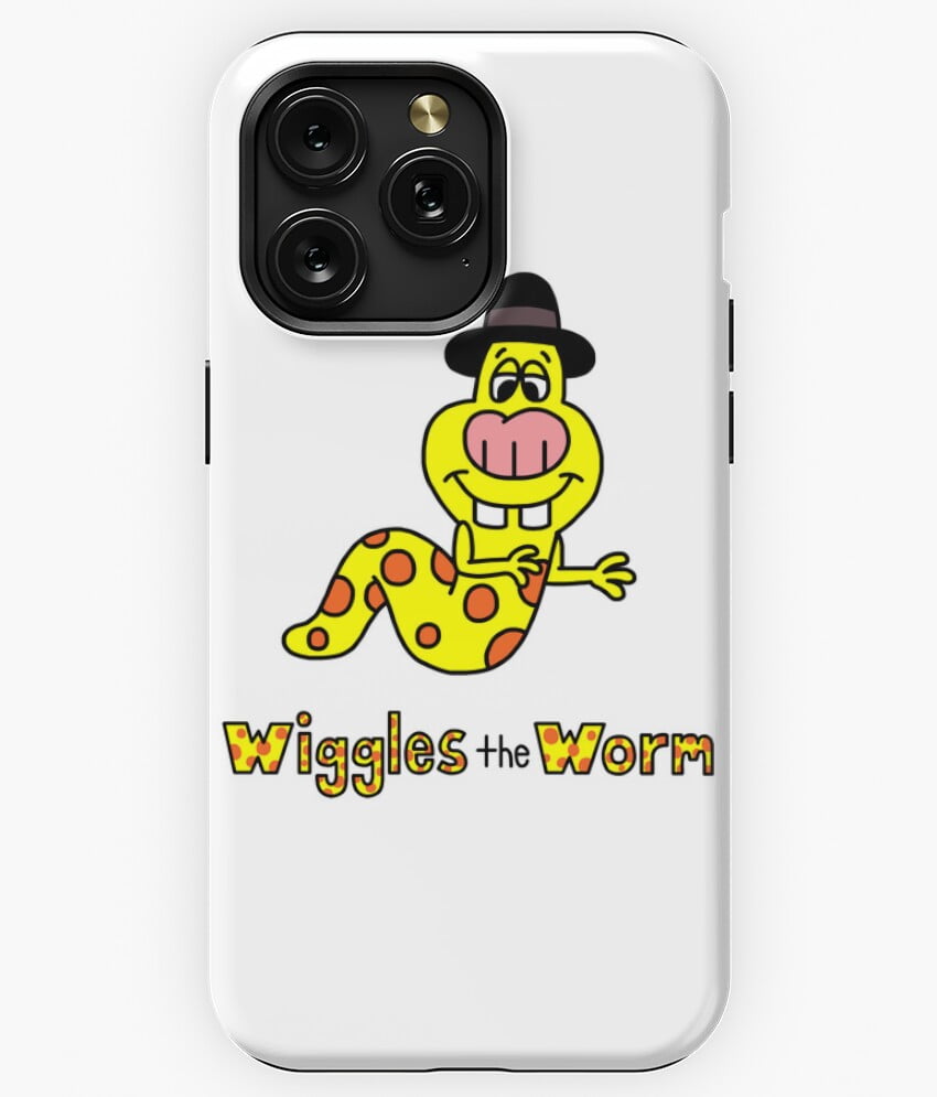 Wiggles the Worm with Personalized Name Cute Cartoon A1813 Phone Case ...