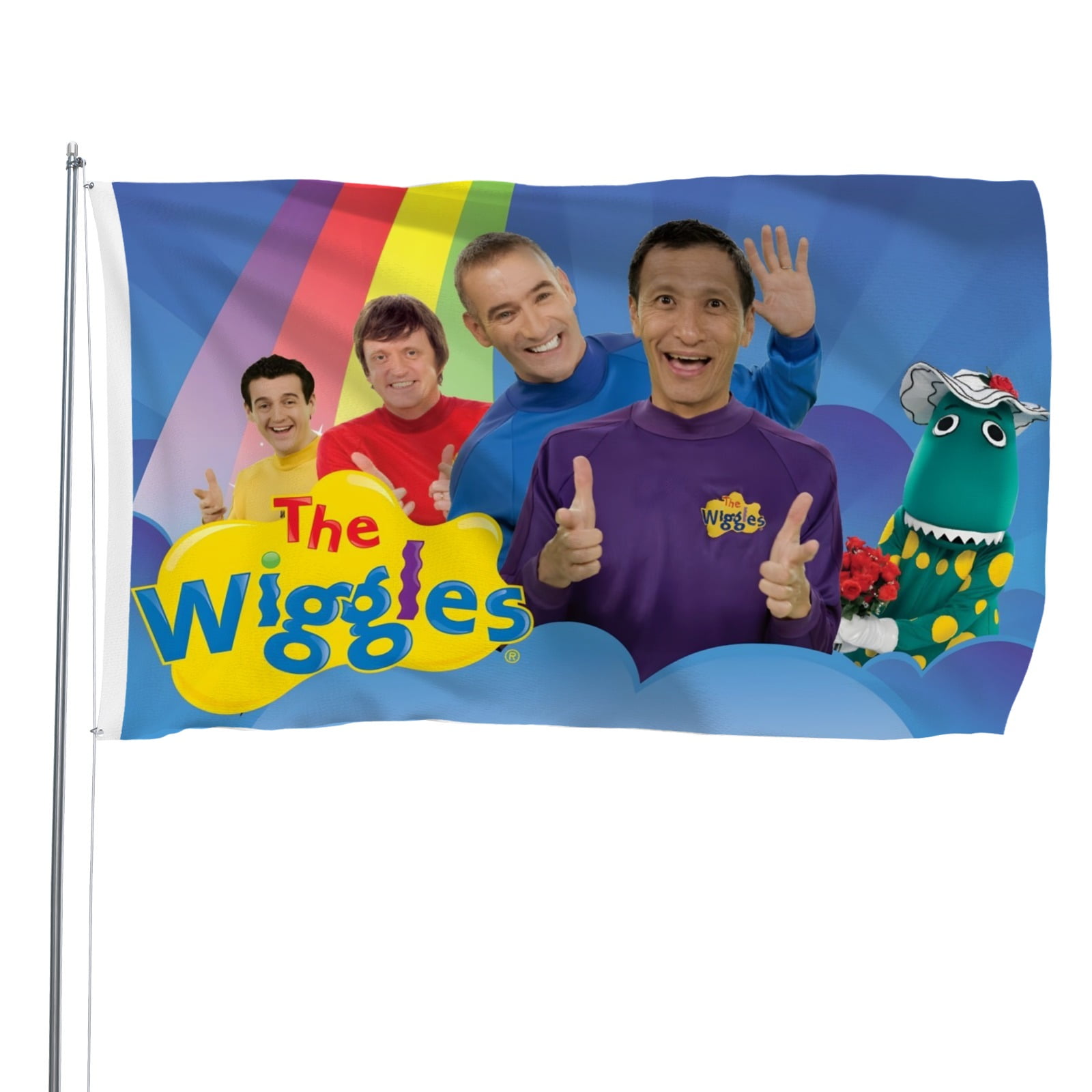 The Wiggles-themed Printed Flag Perfect gift for fans, friends, and ...