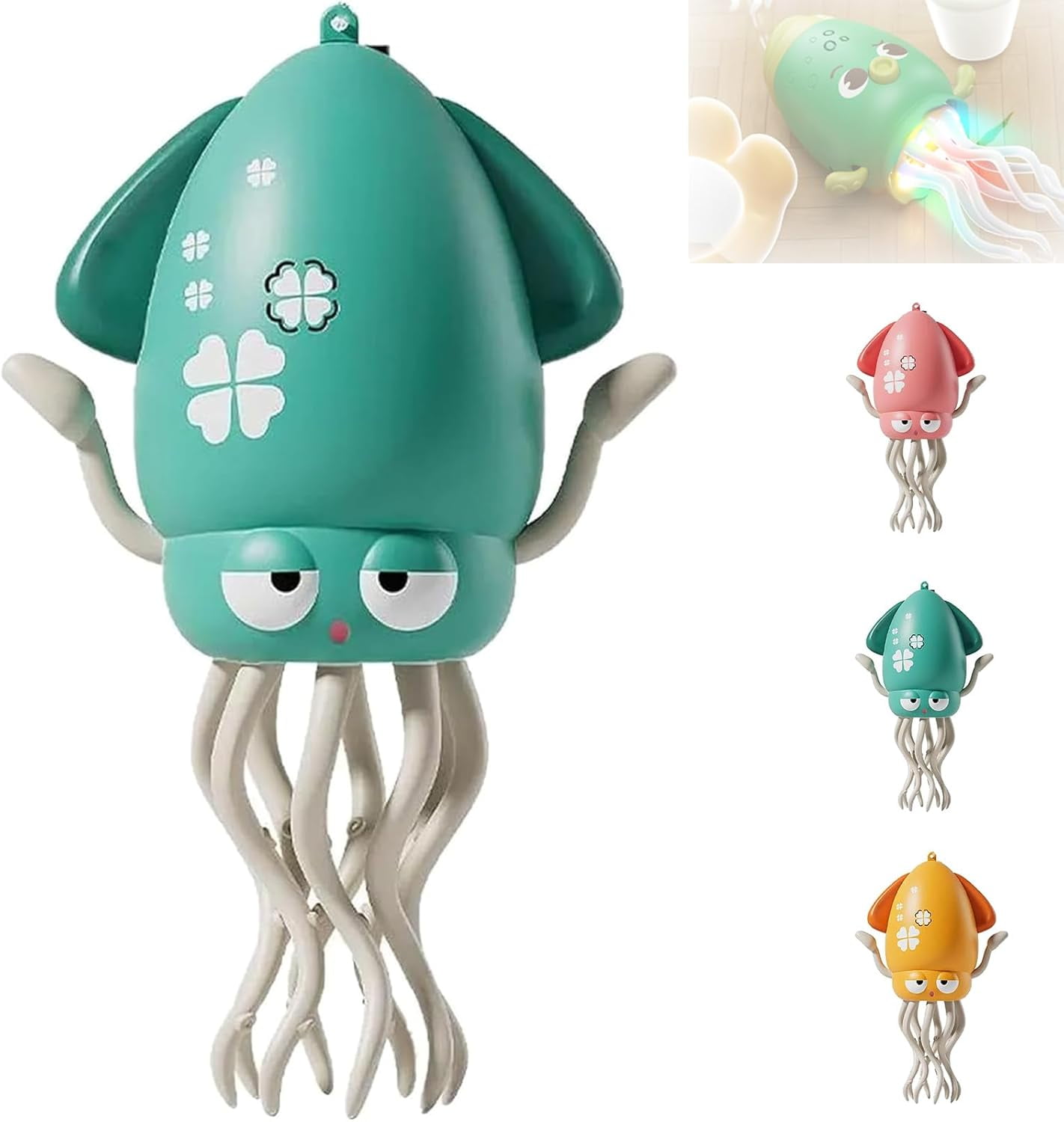 Wiggly Wonder Octopus, Octopus Tummy Time Toy, Electric Crawling ...