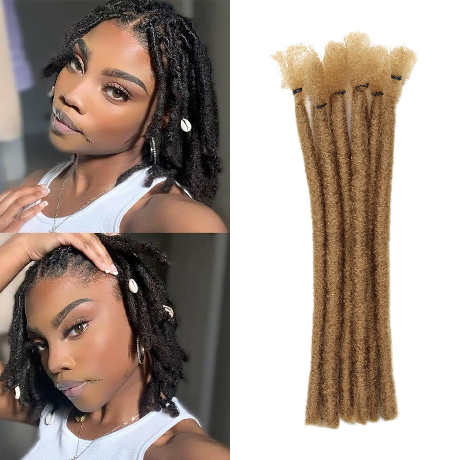 Wigs Human Hair Extensions Human Hair Pencle Size Dreadlock Extensions ...