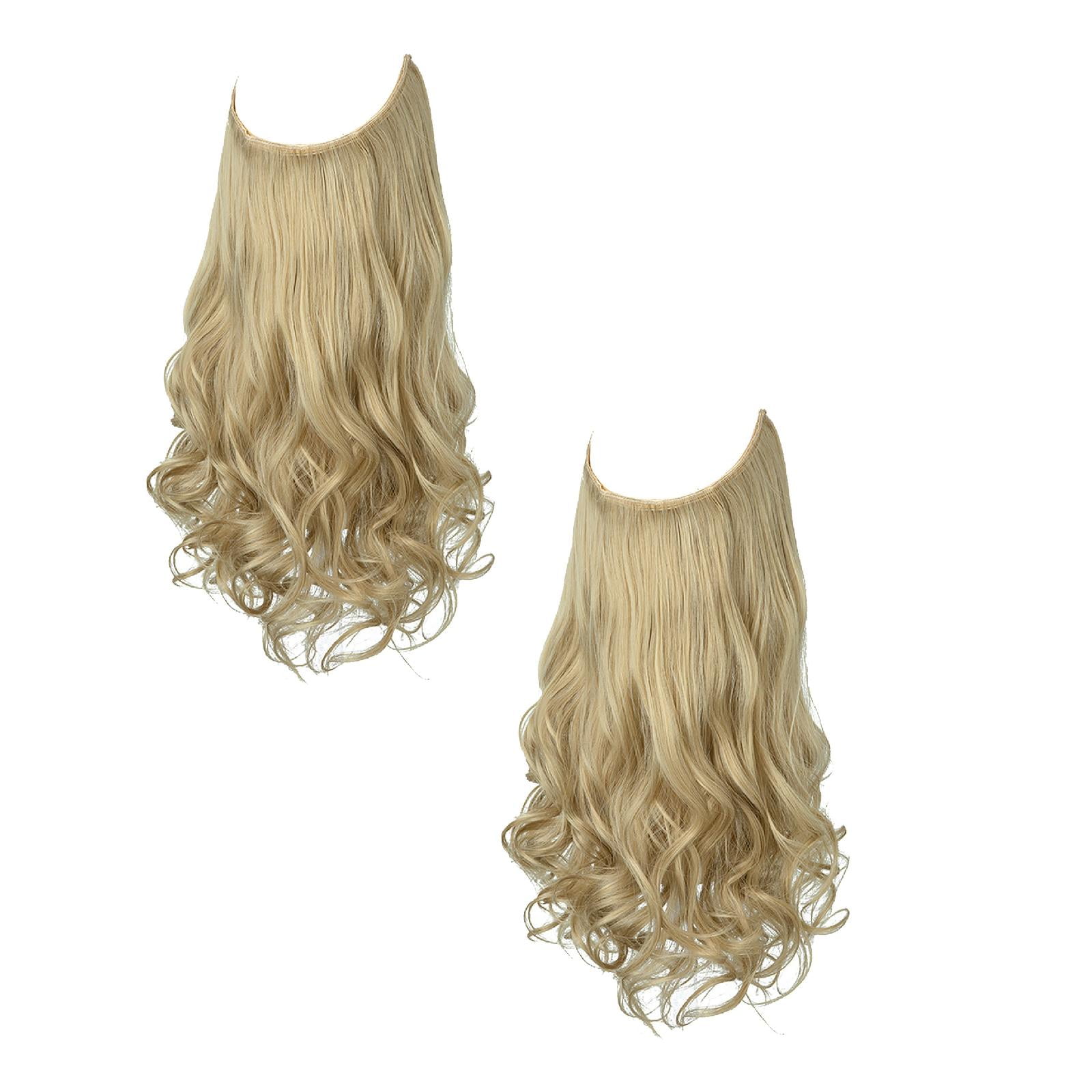 Wigs for Women,Secret Hidden Wire In Real Long Thick Straight Curly ...