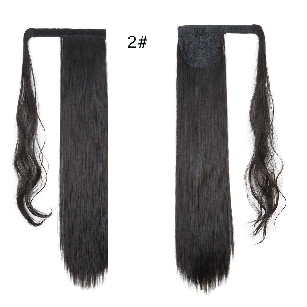 Wigs ponytail velcro strap wrap wigs - Walmart.com