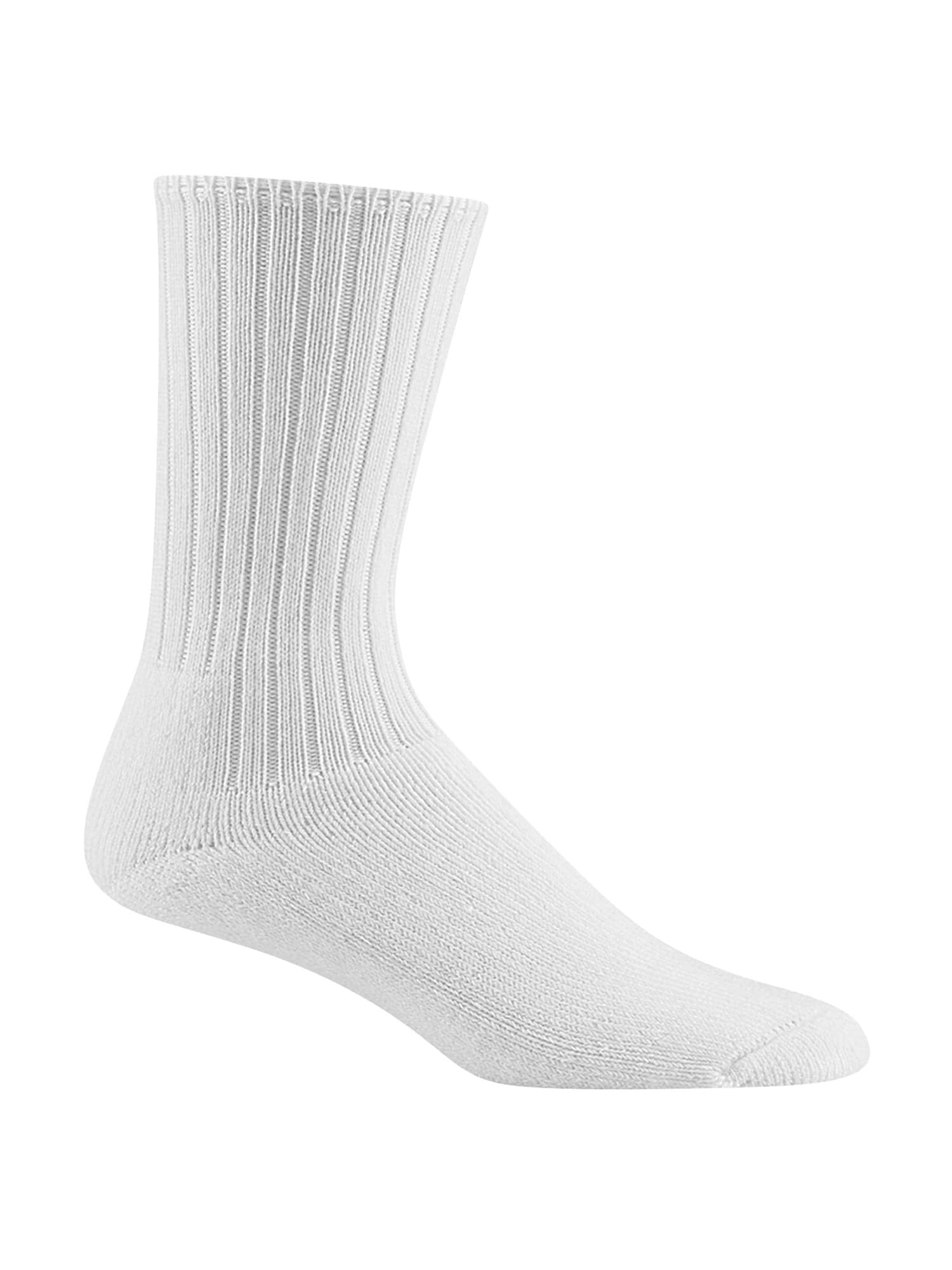 Wigwam Advantage Socks, White, Lg - Walmart.com