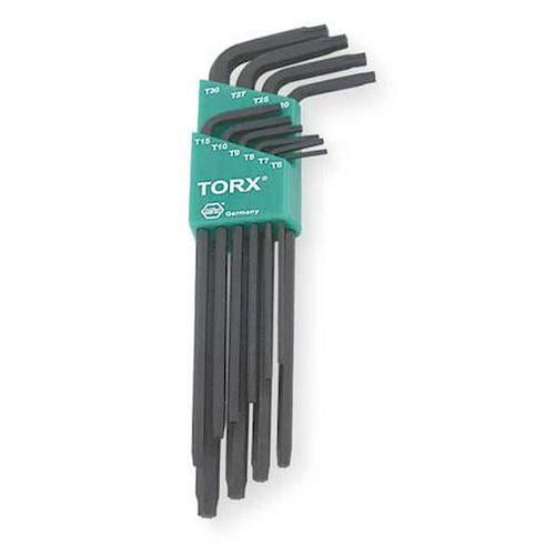 Wiha 10 Piece Torx L-Shape Torx Key Set, 37192 - Walmart.com