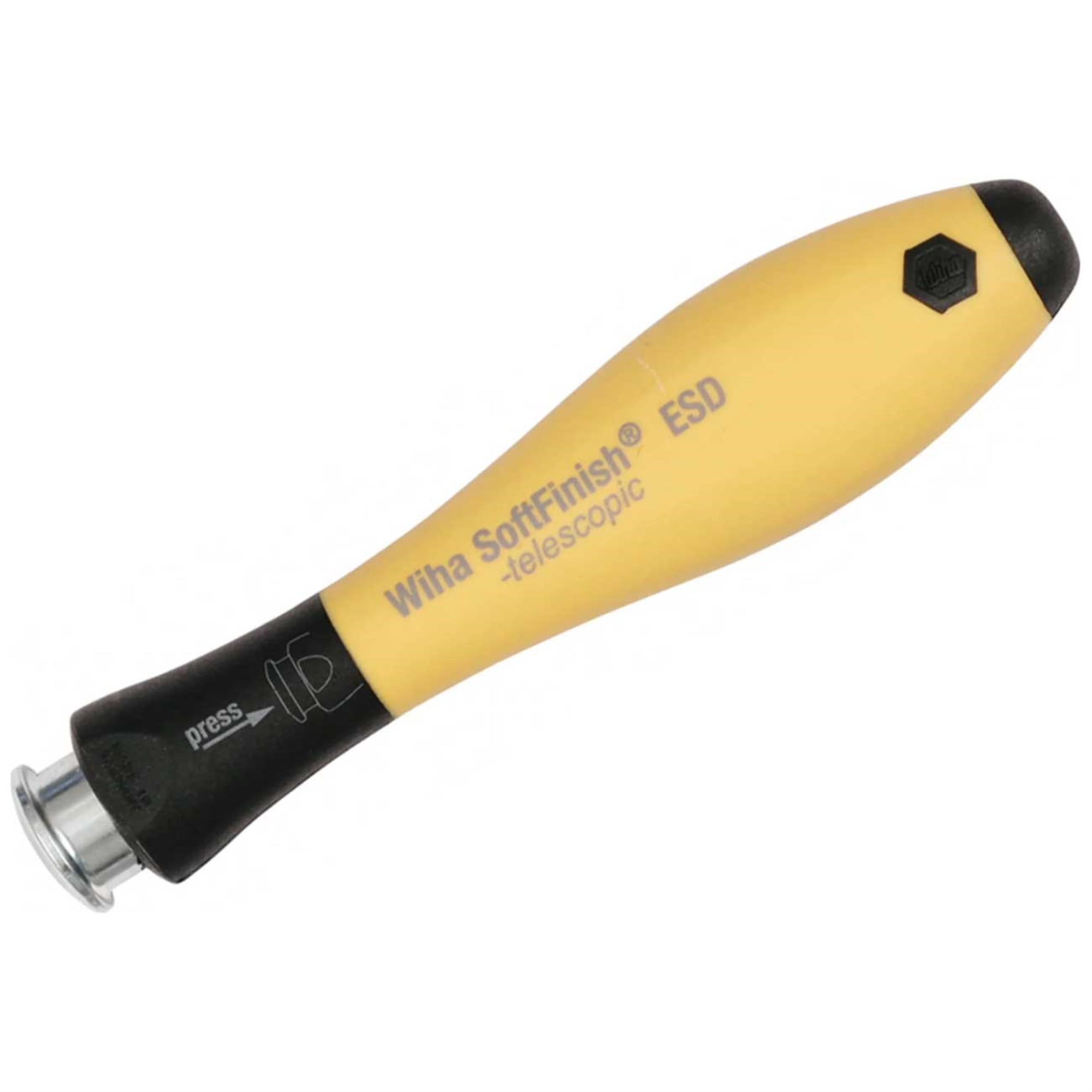 Wiha 26961 - System 4 ESD Safe, Drive-Loc Handle - Walmart.com