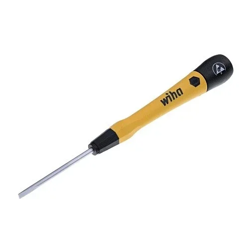 Wiha 27278 Esd Safe Picofinish Precision Screwdriver - Slotted 3.0Mm X 50Mm - Walmart.com