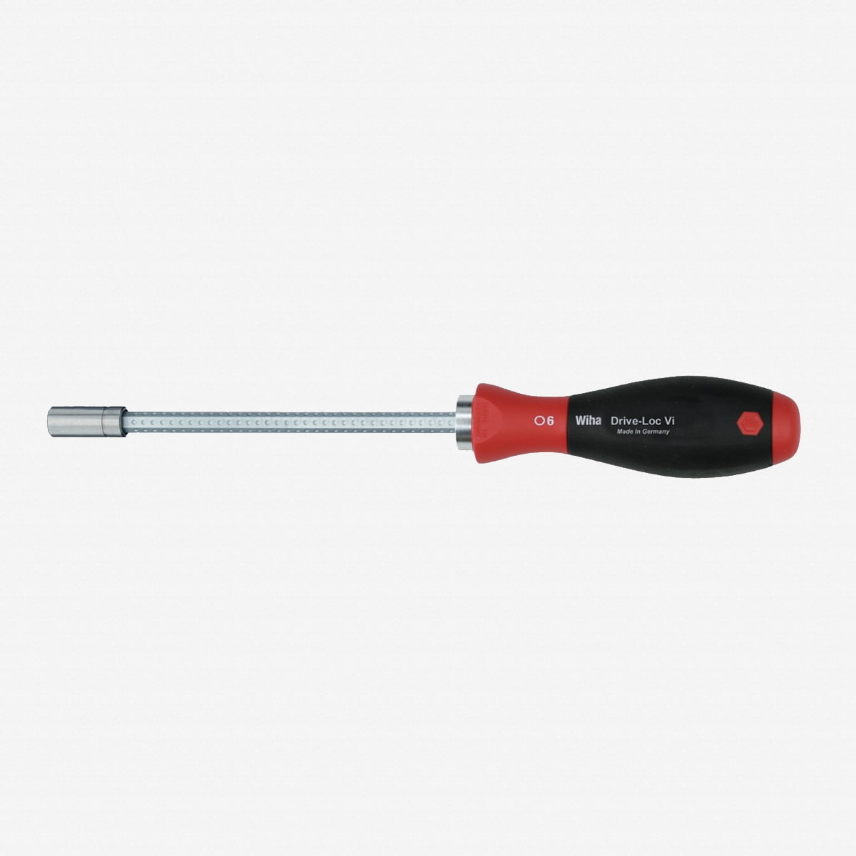 Wiha 28489 - SoftFinish Drive-Loc VI Handle with 1/4' Bit Adapter ...