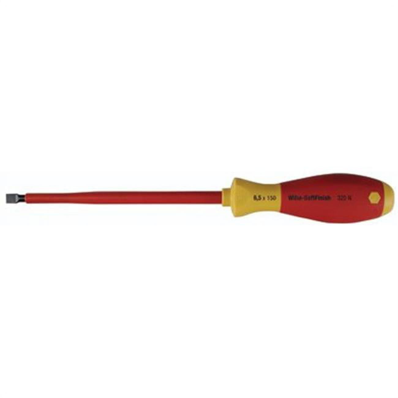 Wiha Insltd Slotted Screwdriver, 1/4 in 32039 - Walmart.com